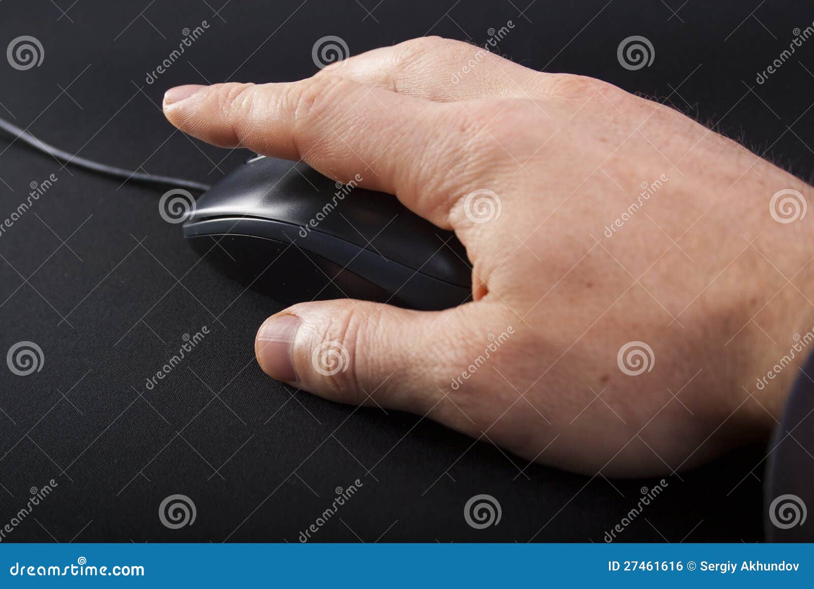Hand and mouse stock photo. Image of school, equipment - 27461616