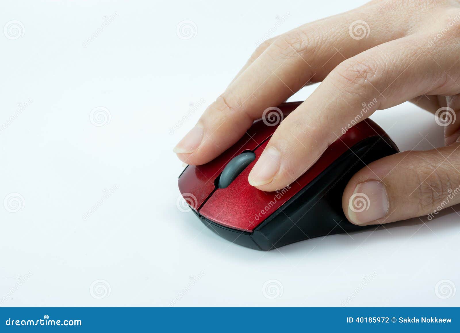 Hand mouse click stock photo. Image of surf, human, hardware - 40185972