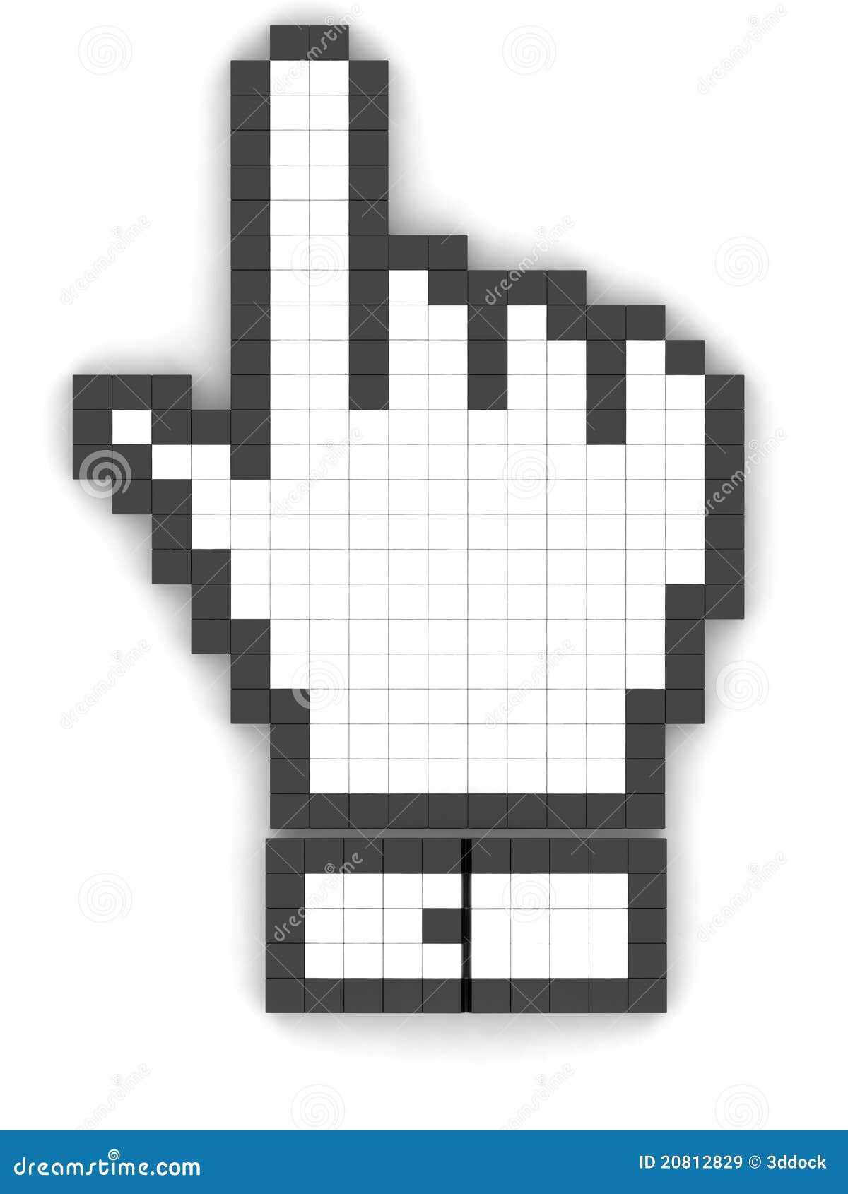 Computer Mouse Pointer Middle Finger