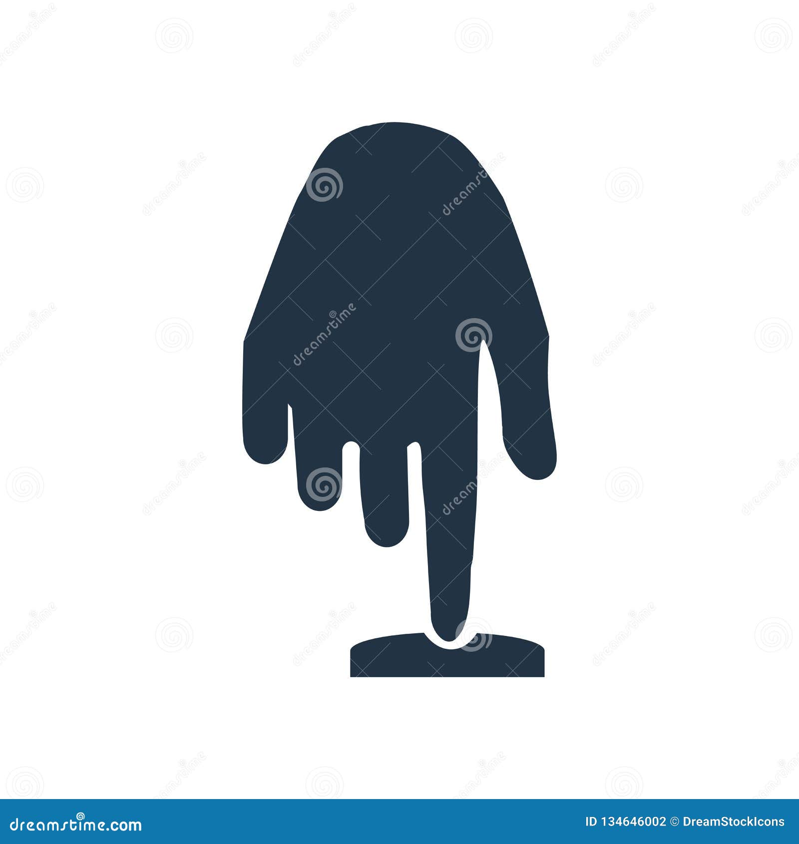 Hand Move Icon Vector Isolated on White Background, Hand Move Sign ...