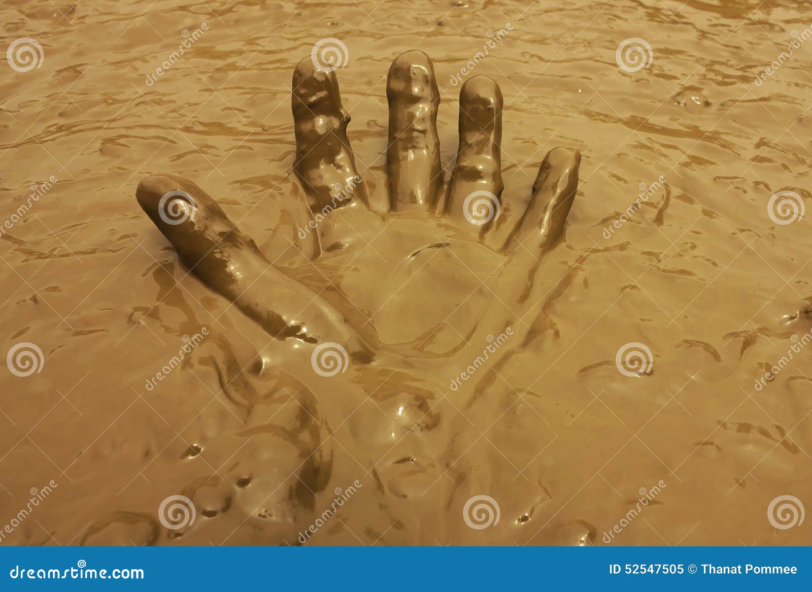 Hand in mud background stock image. Image of help, construction - 52547505