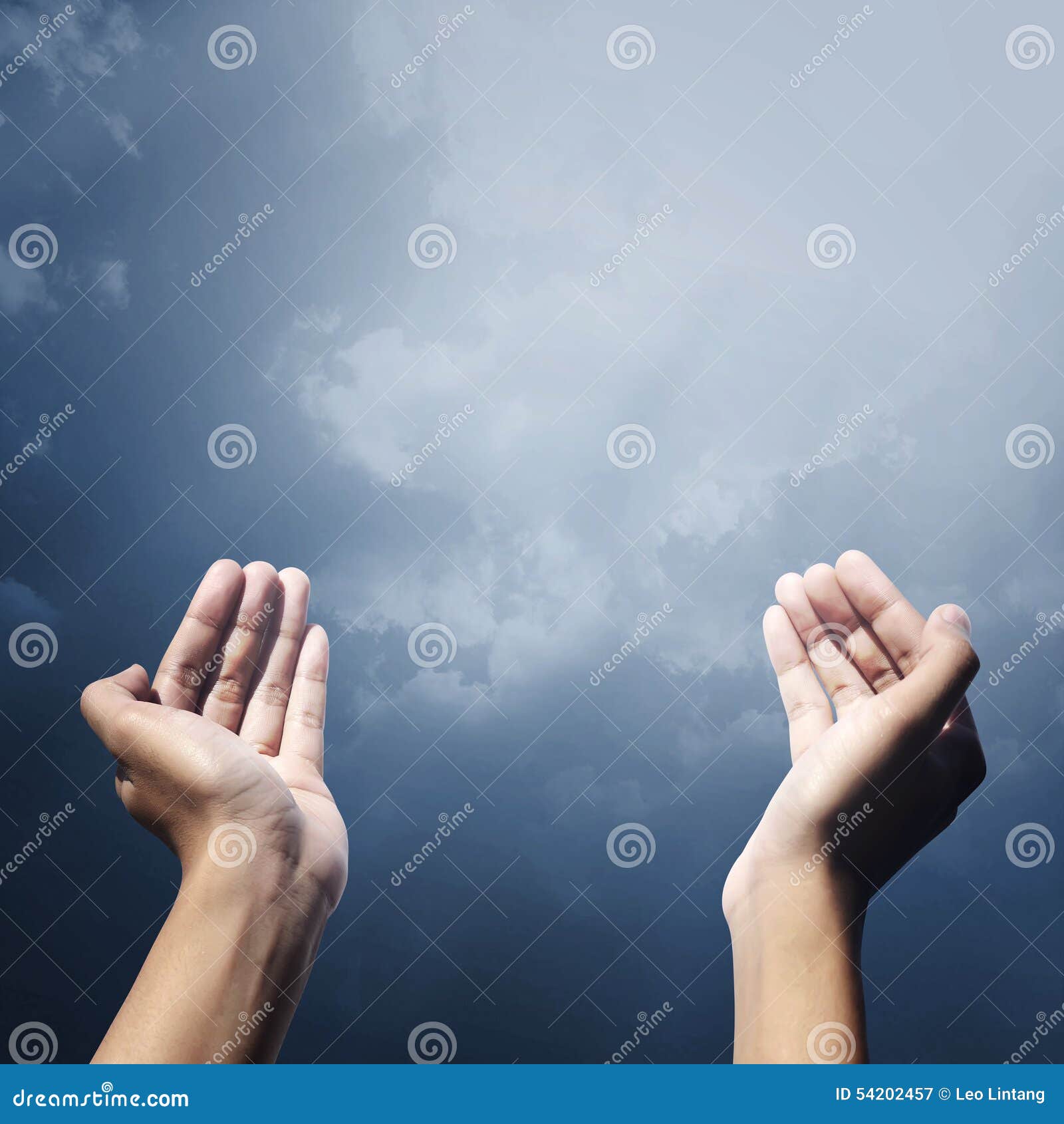Hand of Muslim People Praying Stock Image - Image of belief ...