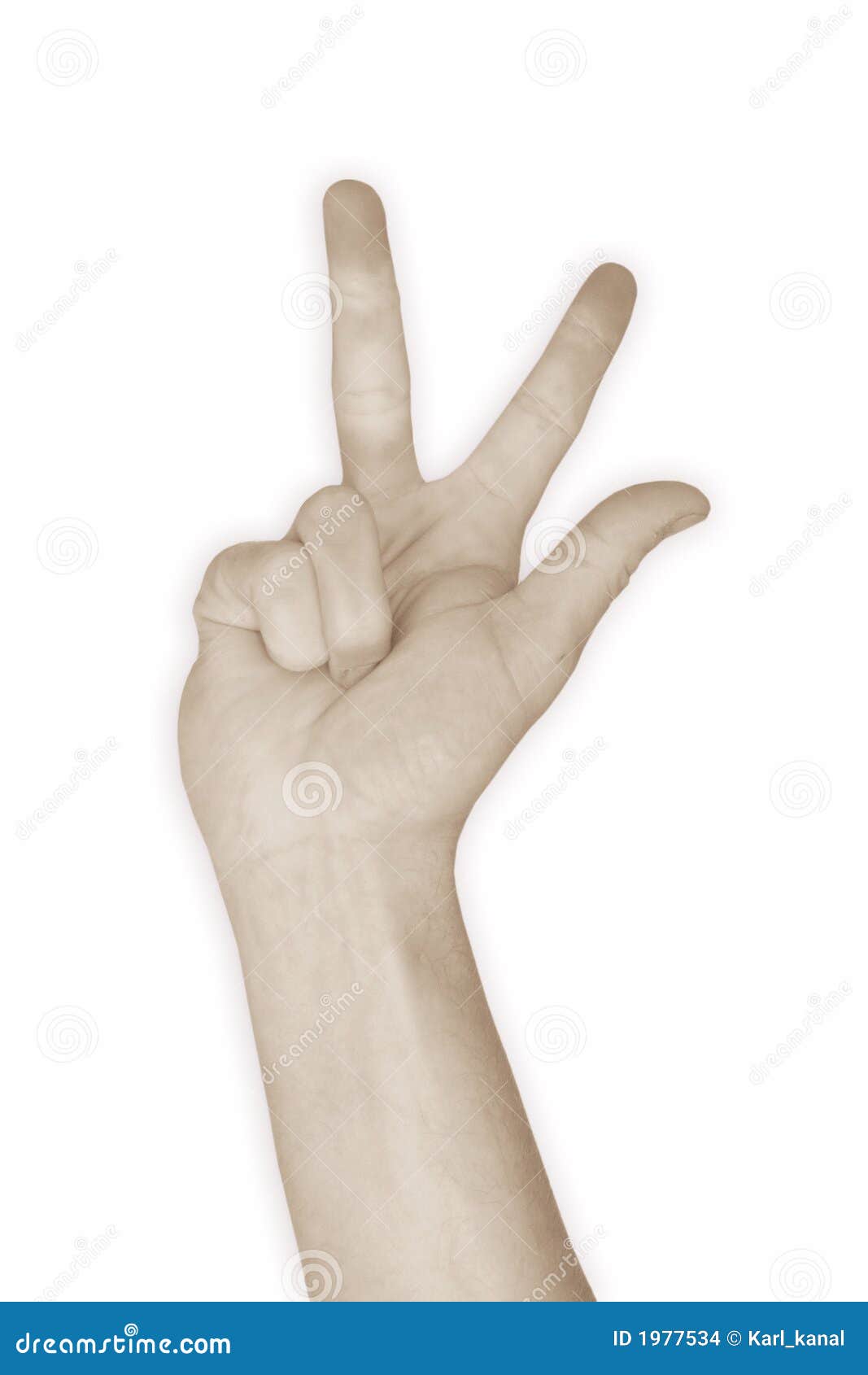Hand Number 3 – three stock photo. Image of affiliate - 1977534