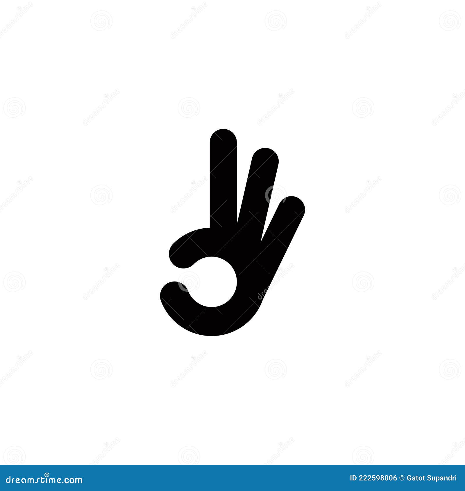 Ok Hand Logo