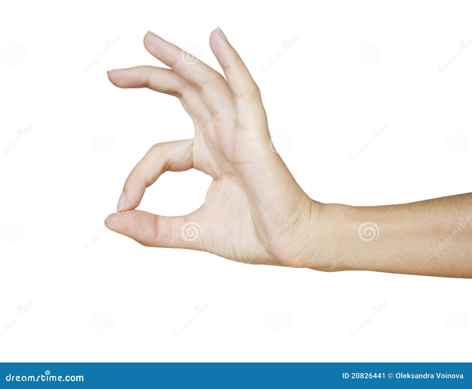 Hand OK sign stock image. Image of agreement, gesturing - 20826441