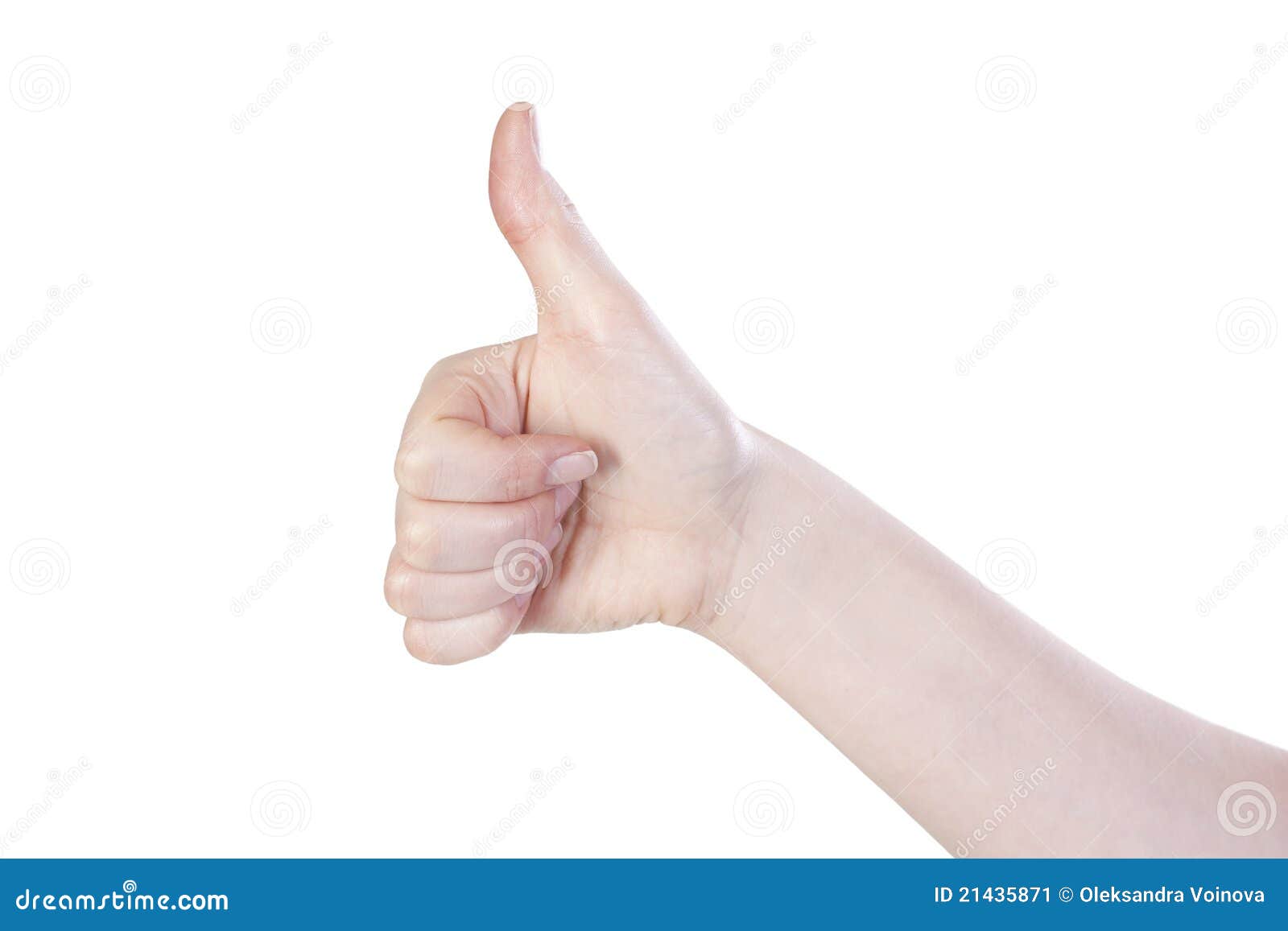 Hand OK sign stock image. Image of abstract, symbol, gesture - 21435871