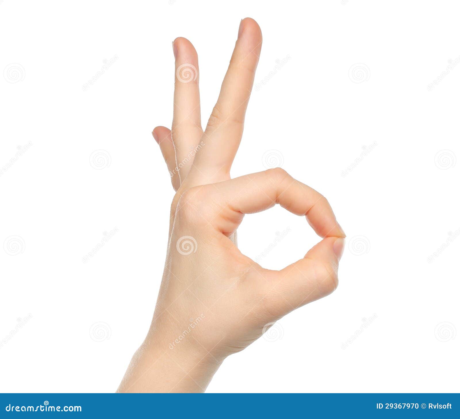 Hand OK sign stock photo. Image of background, fingernail - 29367970