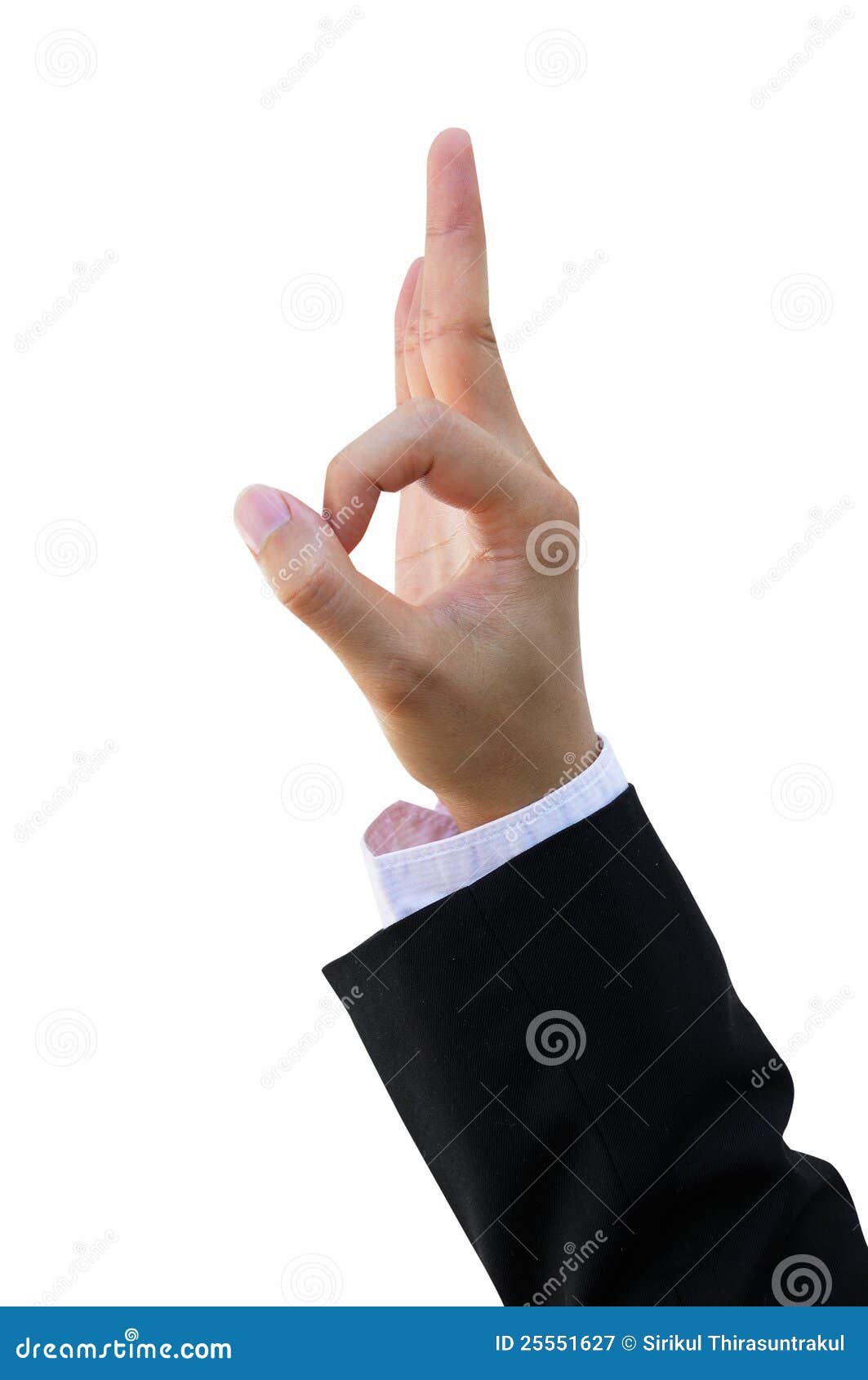 Hand with OK Sign Action stock image. Image of hand, ideas - 25551627