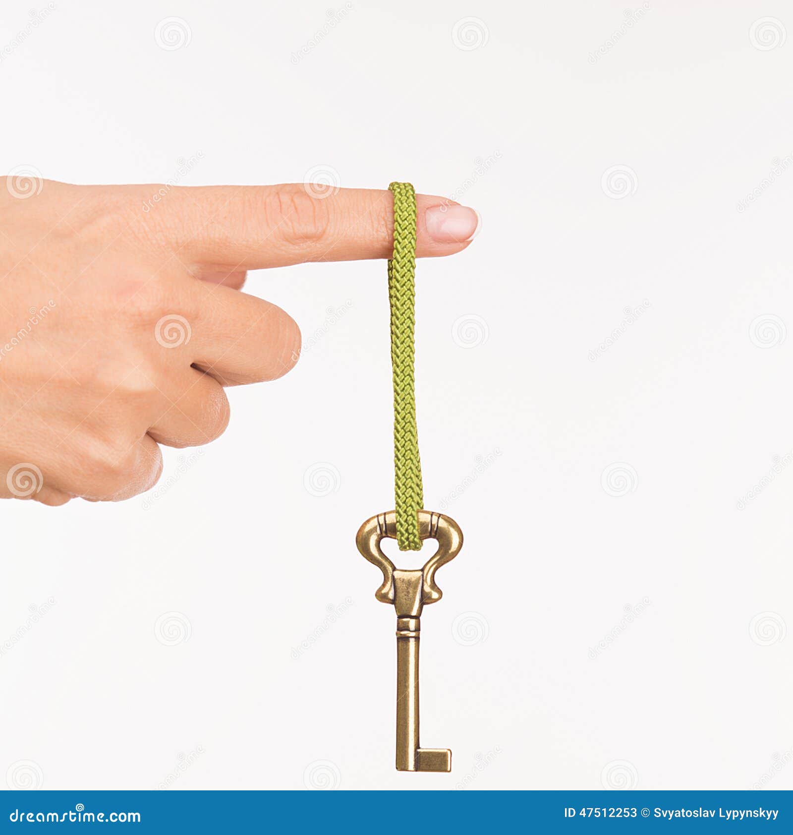 Hand with old key stock image. Image of isolated, estate - 47512253