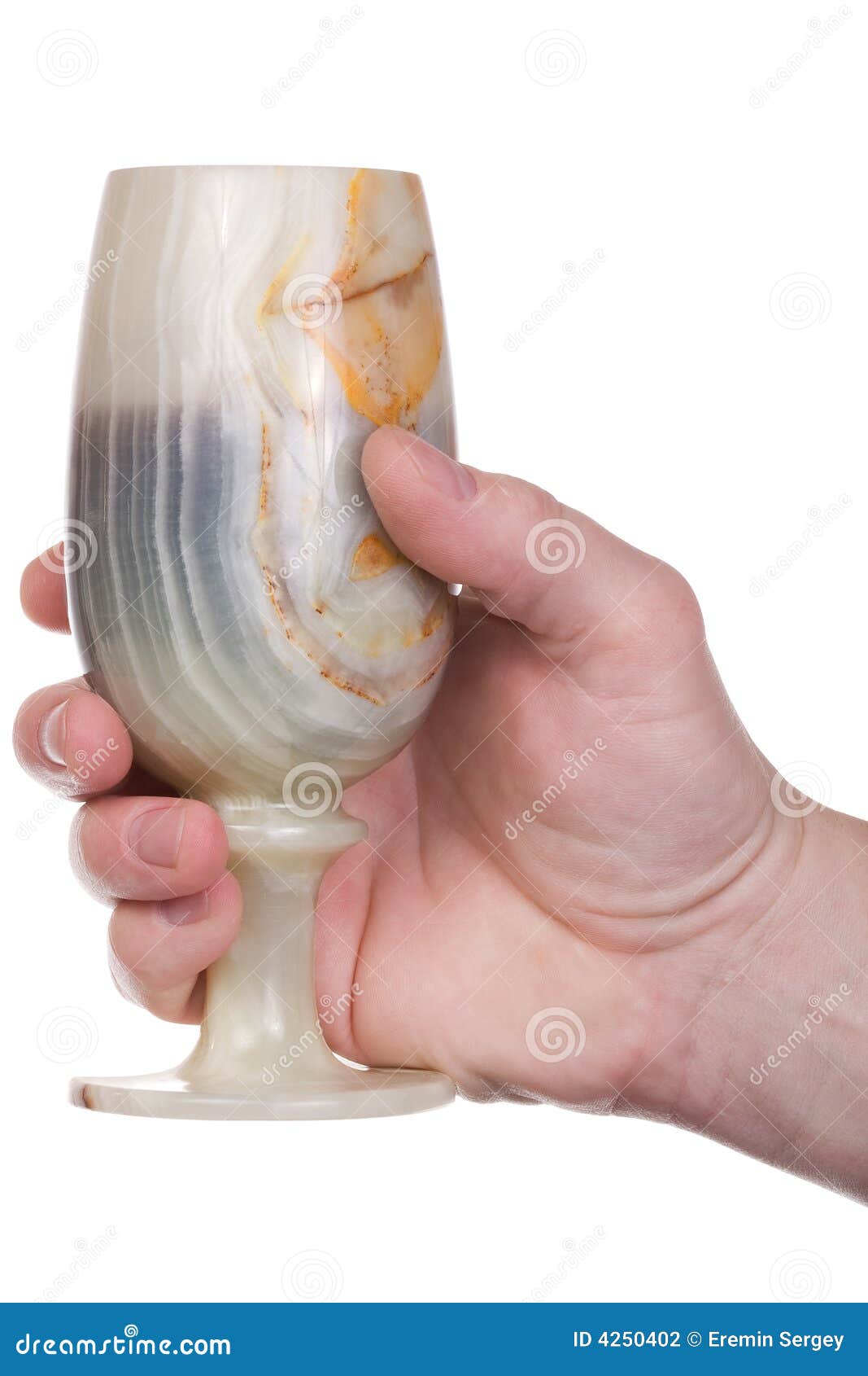 Hand, onyx goblet stock photo. Image of gift, gourmet - 4250402