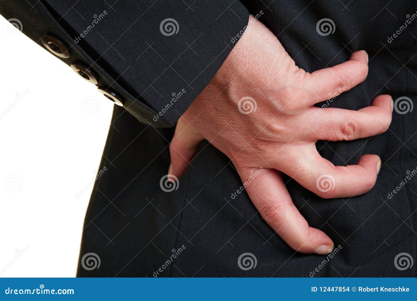 Hand op de rug stock foto. Image of schot, probleem, lijd - 12447854