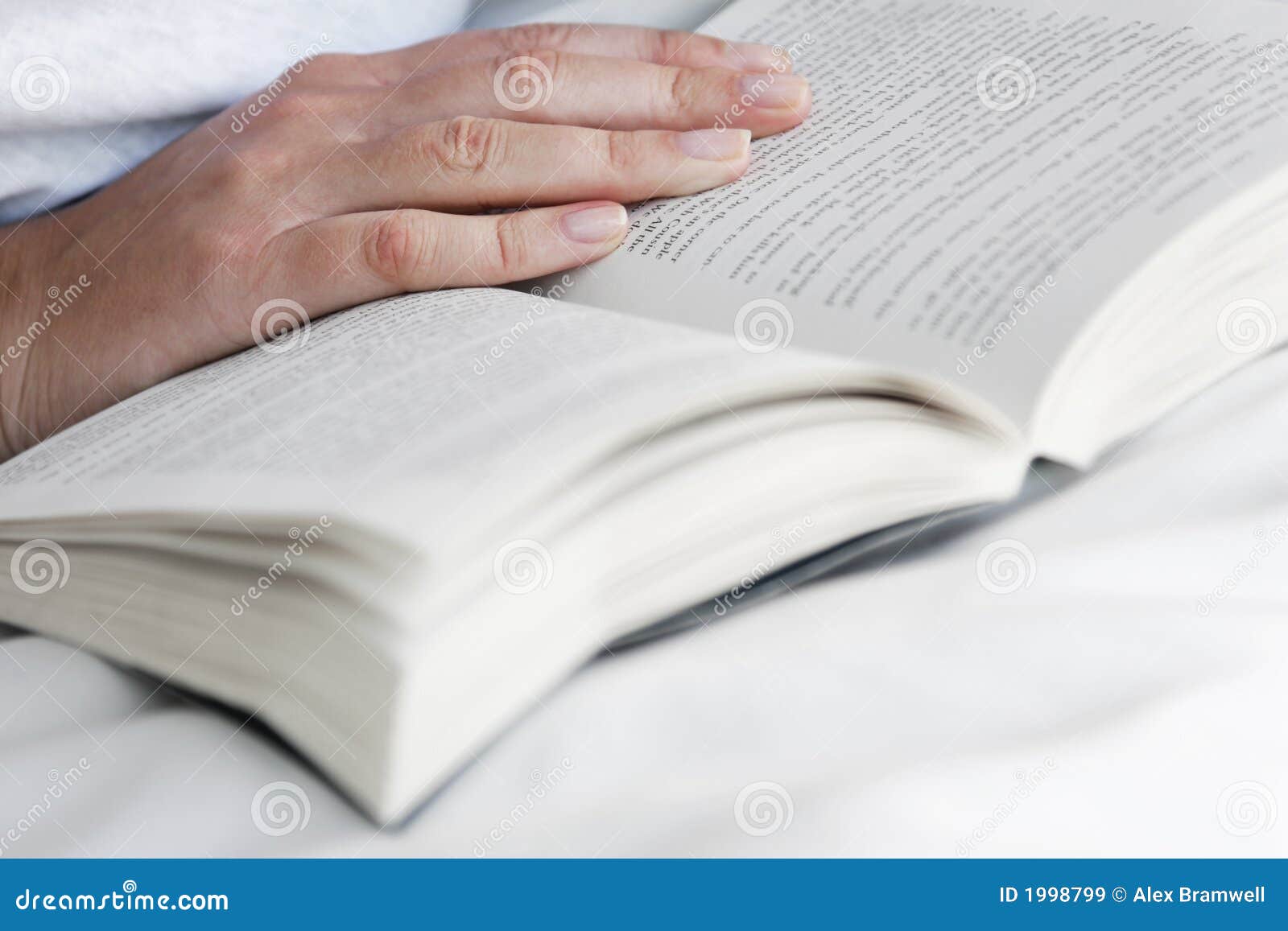 Hand and Open Book stock image. Image of education, faith - 1998799