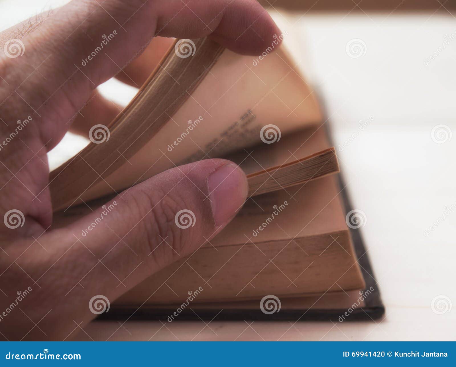 Hand open book stock photo. Image of concept, human, information - 69941420