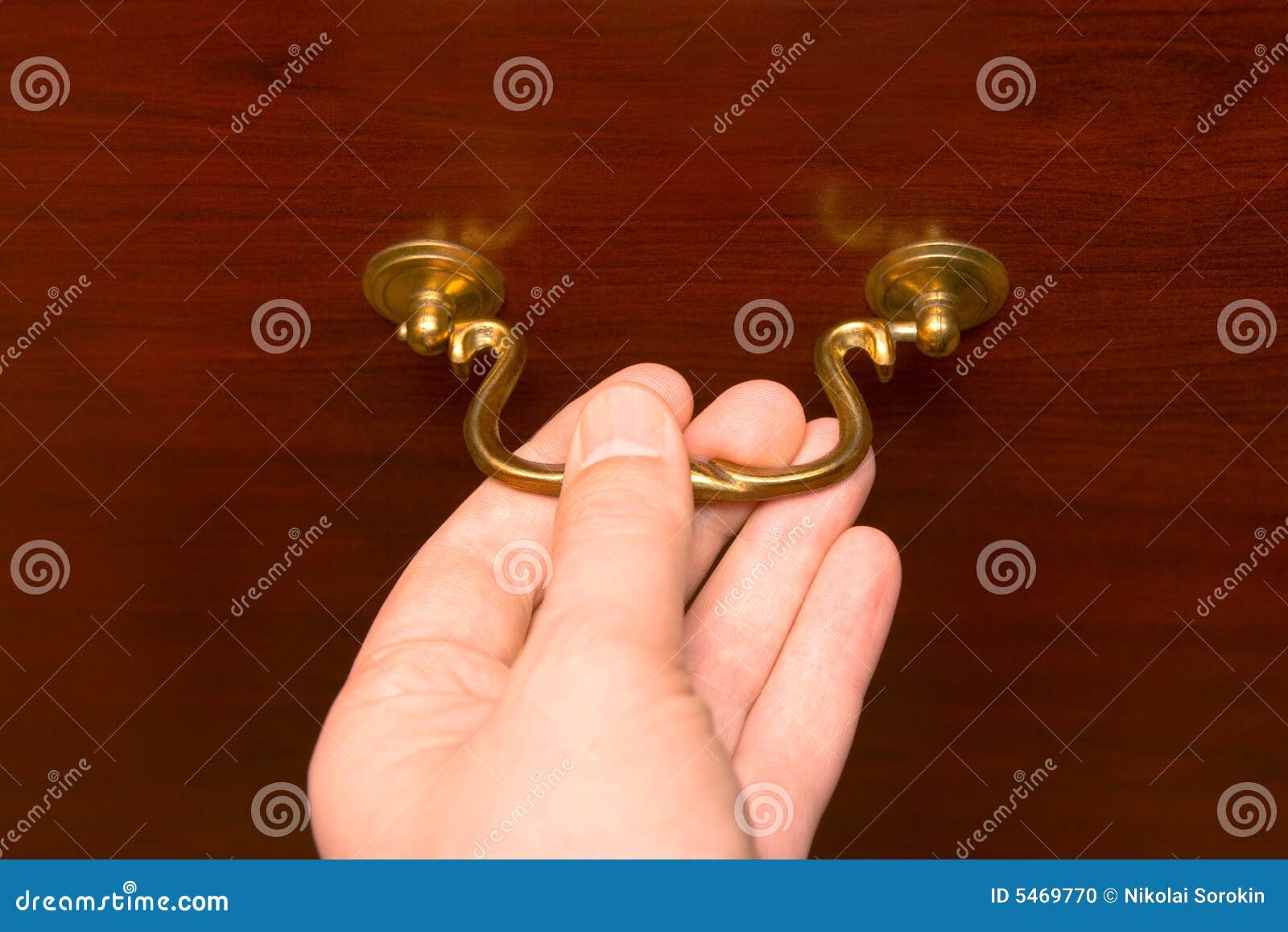 Hand opening a wooden box stock photo. Image of exit, brass - 5469770