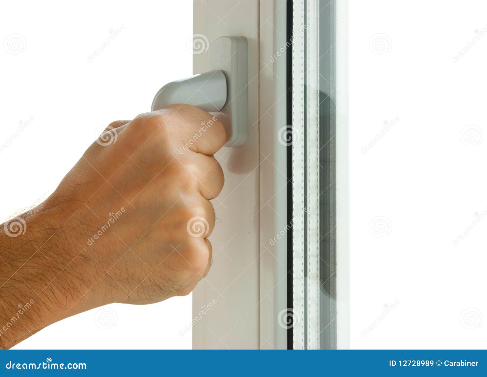 Hand opens a window stock image. Image of closing, indoors - 12728989