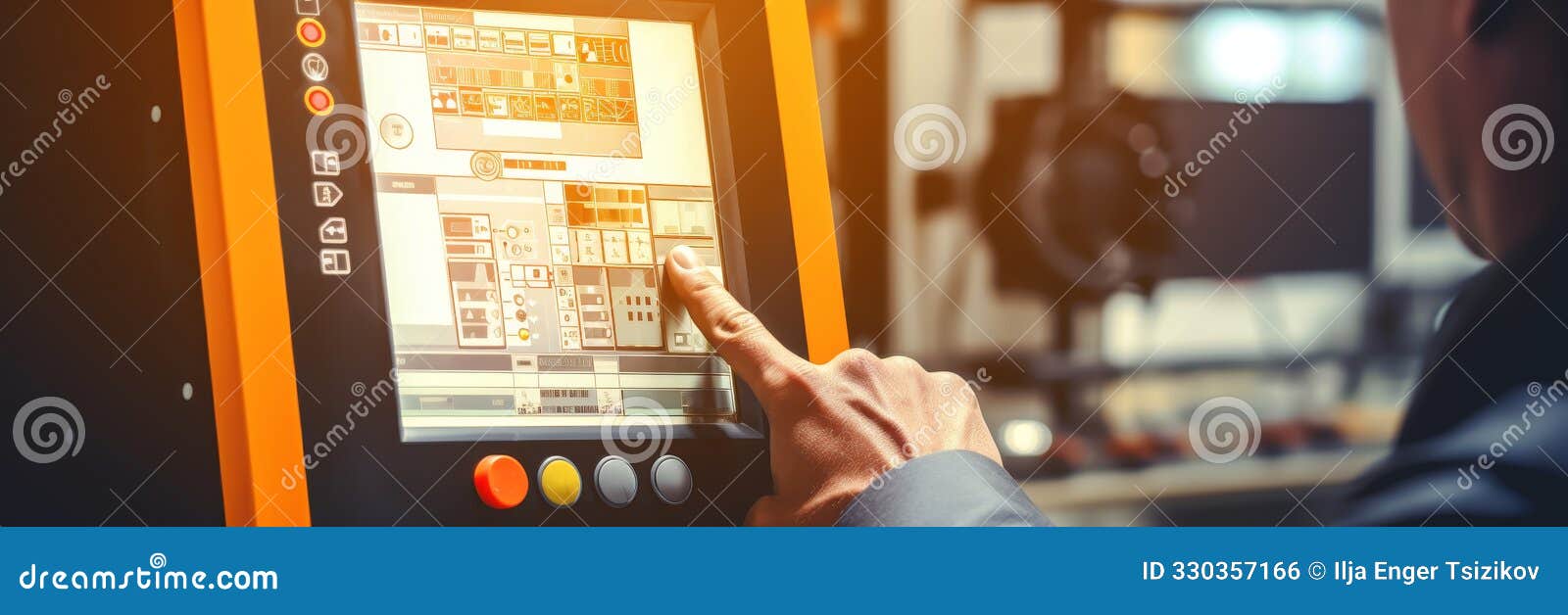 Hand Operating Cnc Machine Control Panel For Precise Data Input And 5631
