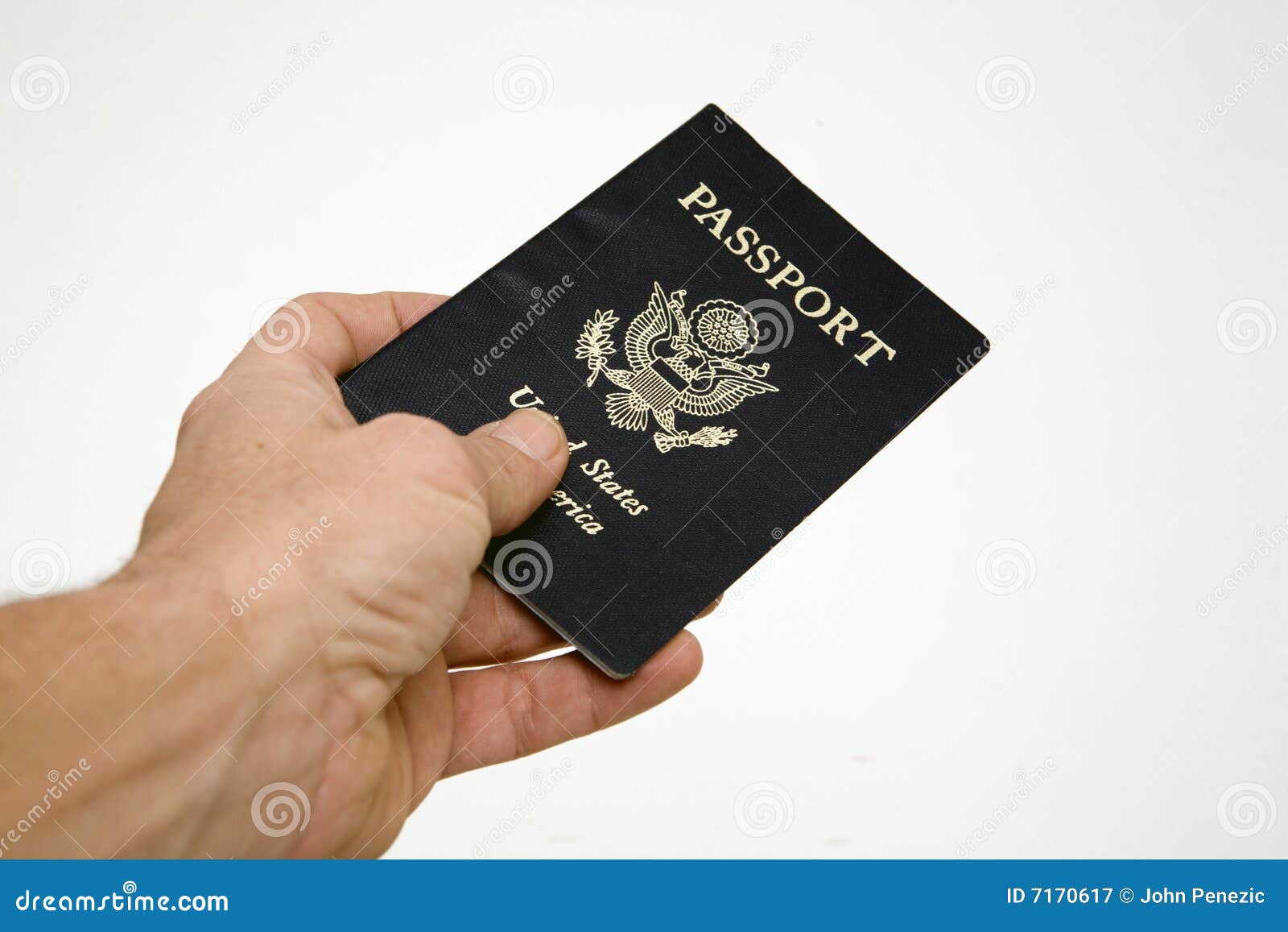 Hand over passport stock image. Image of masculine, america - 7170617