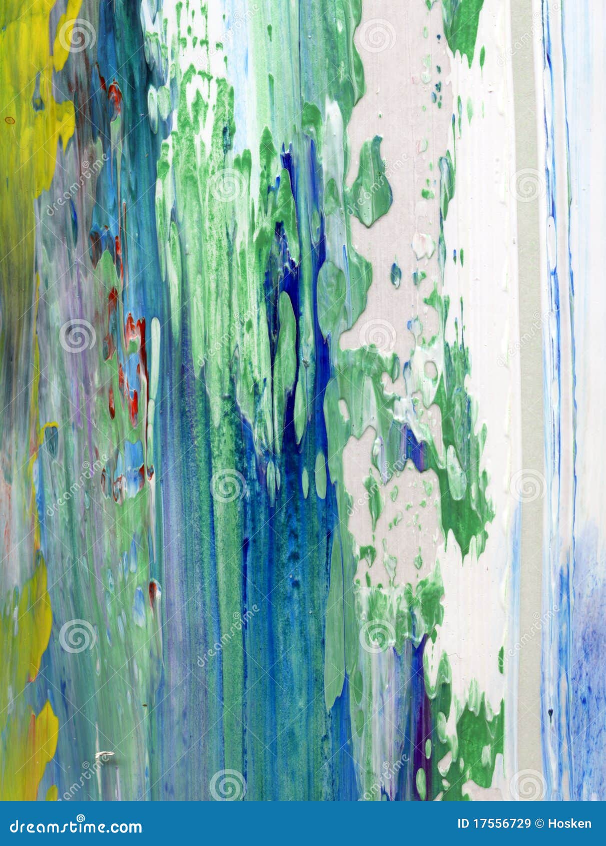 Hand Painted Abstract Background Stock Illustration - Illustration of ...