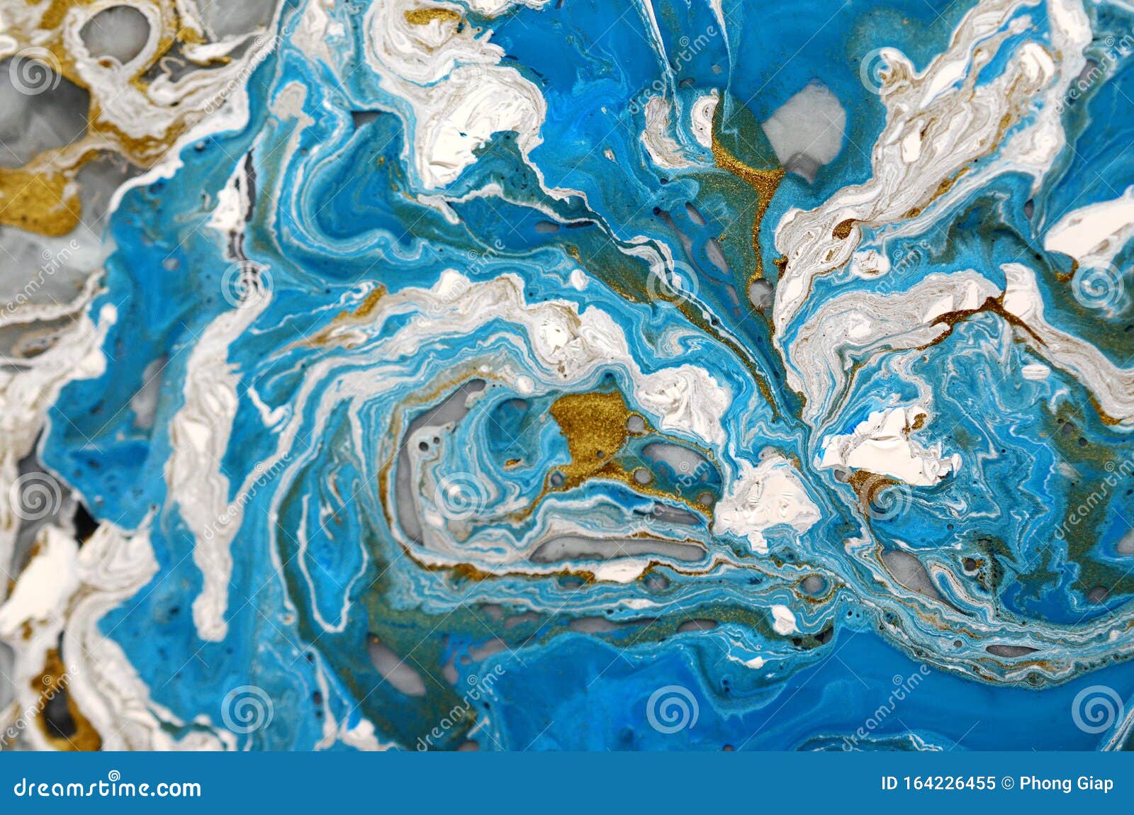 Abstract Hand Painted Background. Horizontal, Drawing. Stock Image ...