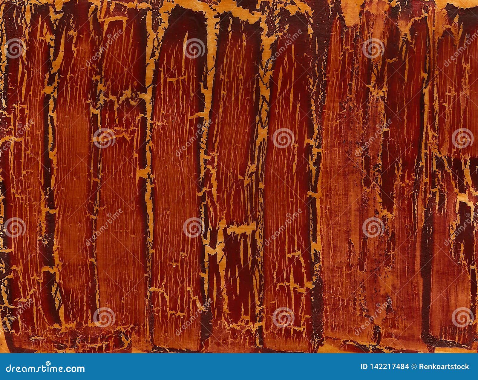 Abstract Cracking Paint Texture Stock Illustration - Illustration of ...