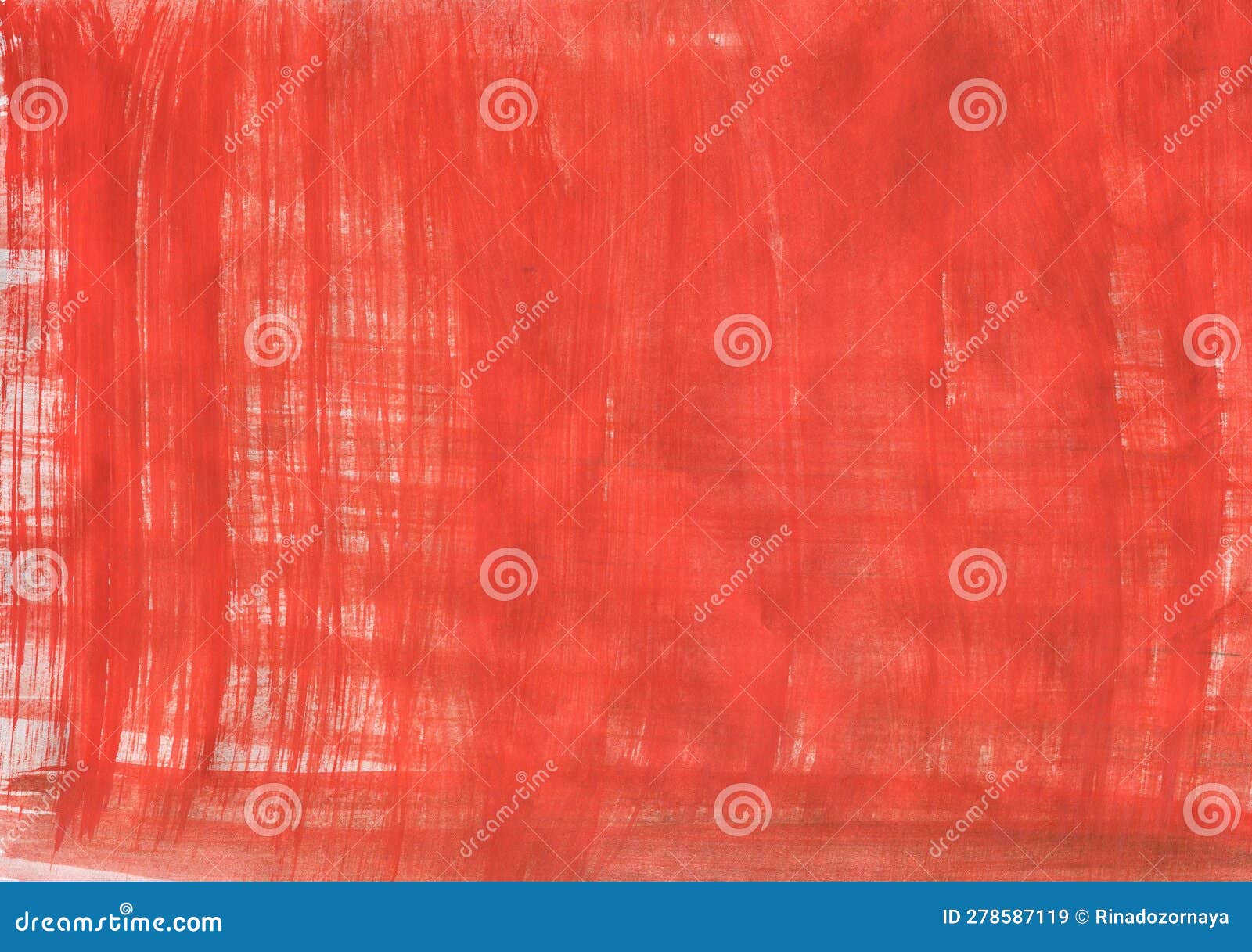 Hand Painted Abstract Watercolor Background. Watercolor Red Abstract ...