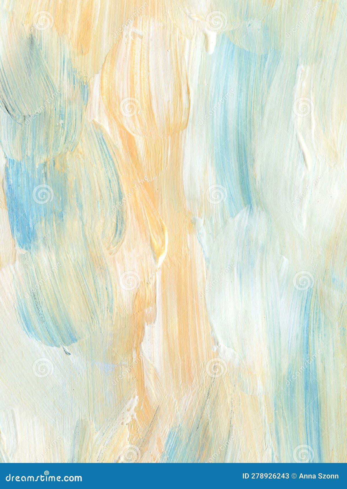 Hand Painted Acrylic Texture. Abstract Background. Stock Image - Image ...