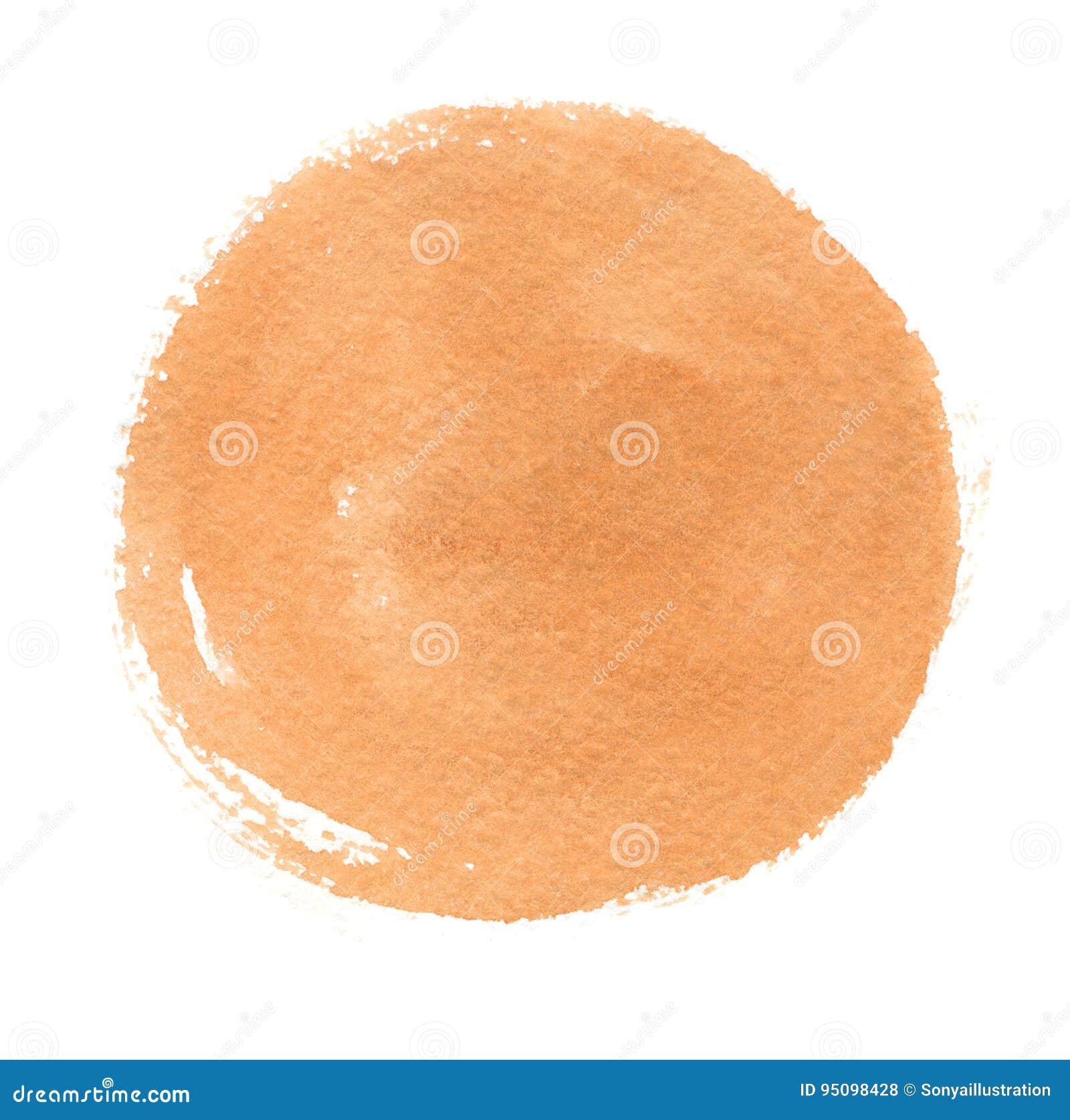 Hand painted beige stain stock illustration. Illustration of smudge ...