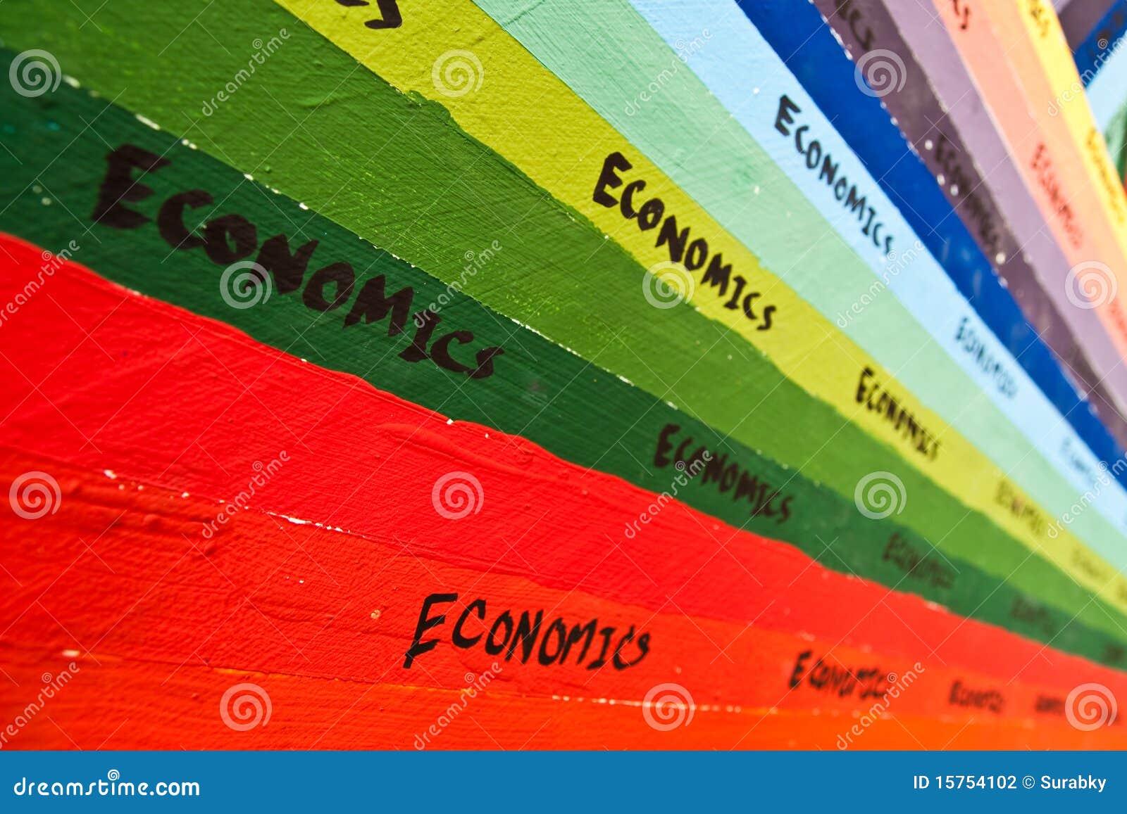 Hand Painted Colorful Lines Stock Illustration - Illustration of color ...