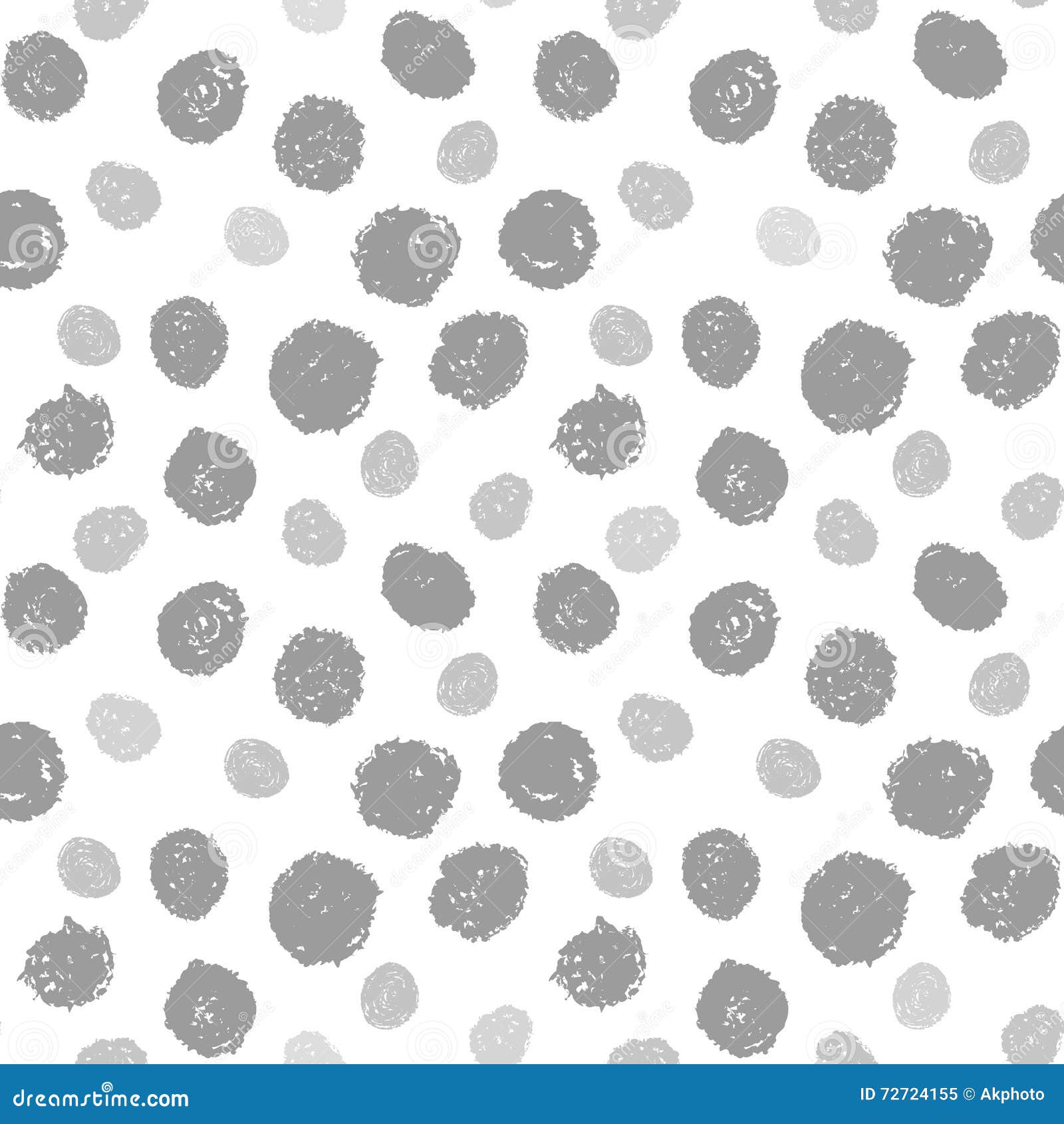 Hand painted dot pattern. stock vector. Illustration of geometric ...