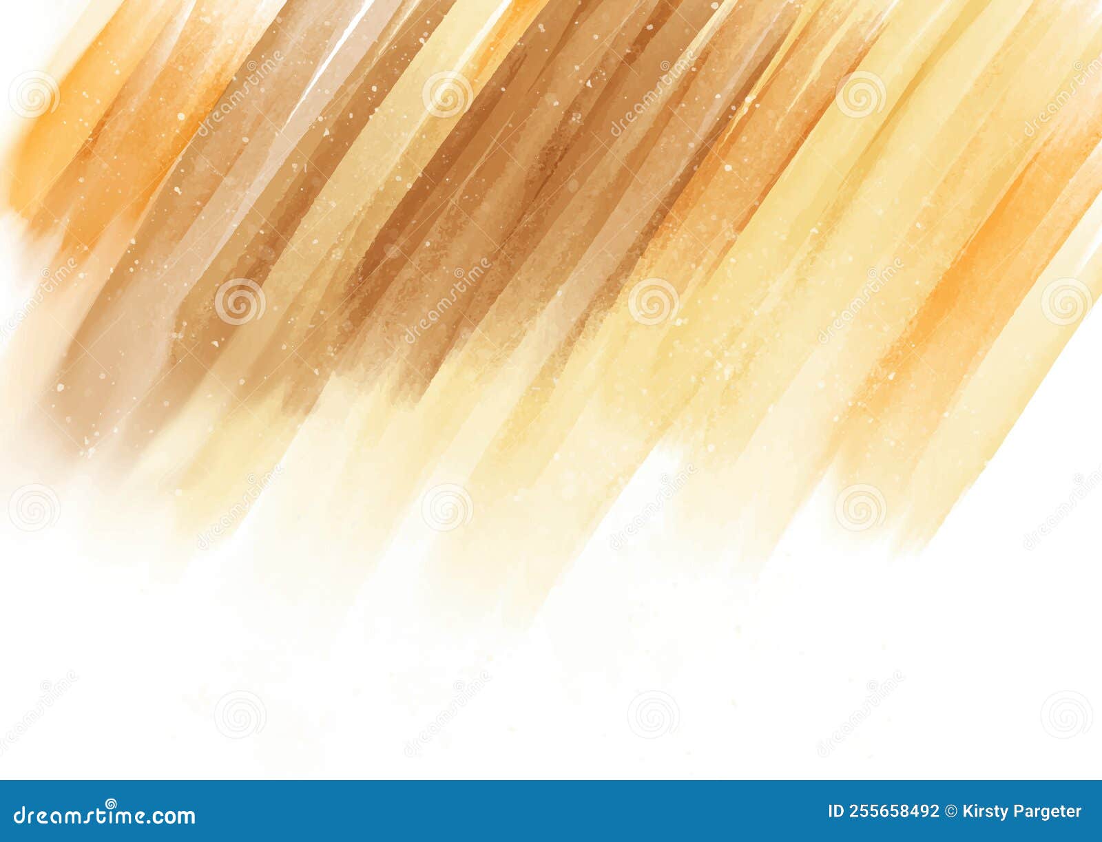 Hand Painted Earth Toned Watercolour Background Stock Vector ...