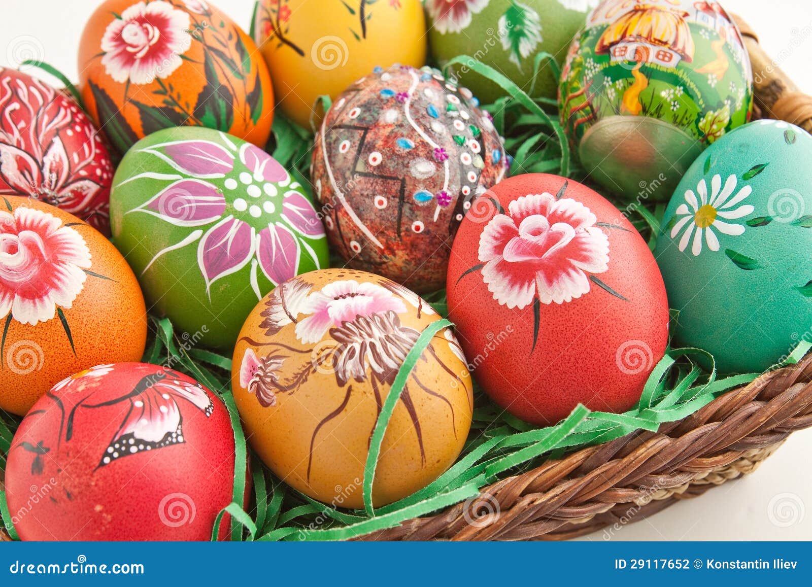 Hand painted egg stock photo. Image of eggs, beautiful - 29117652