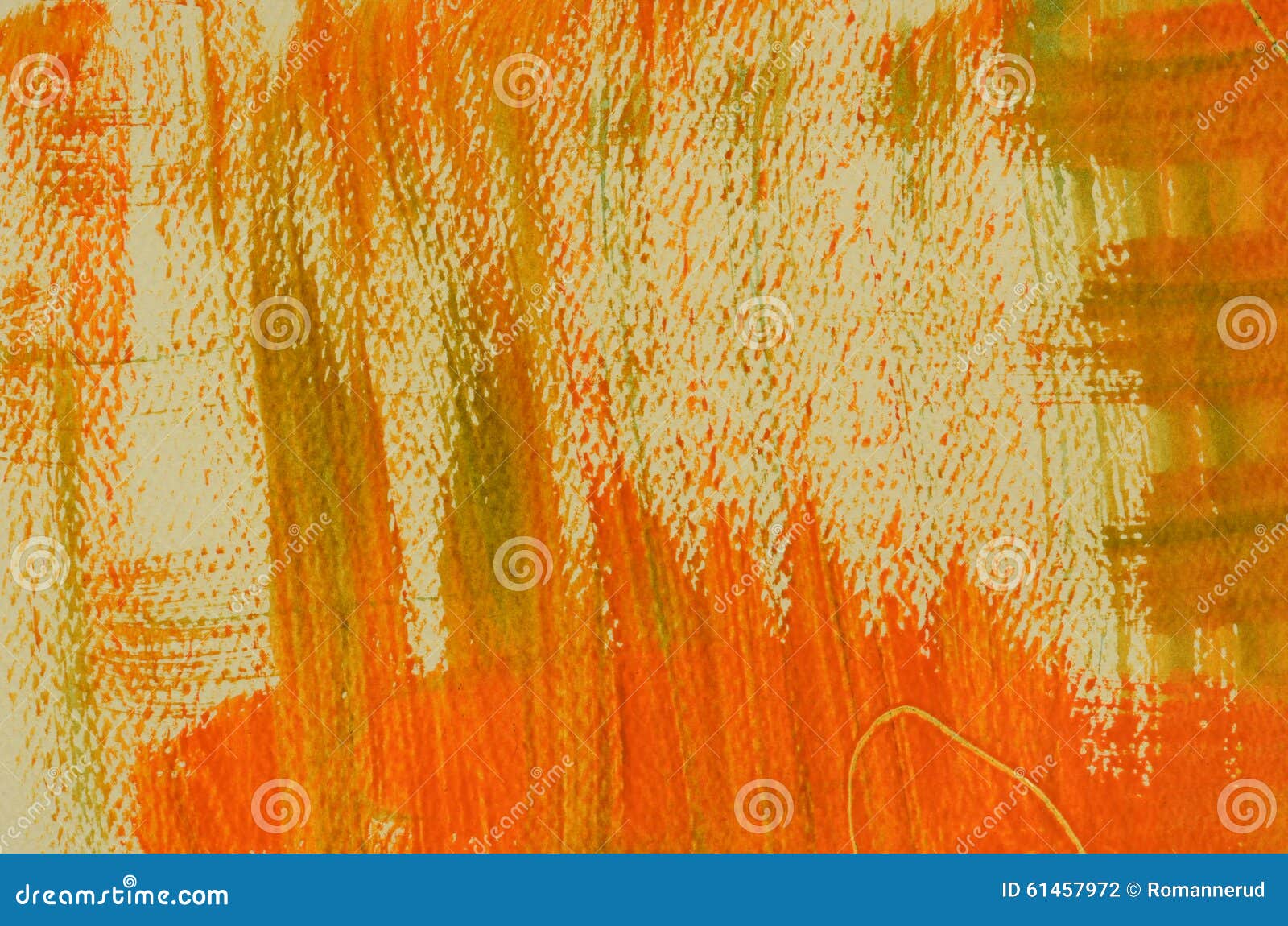 Hand Painted Multi-layered Orange Background with Scratches Stock Photo ...
