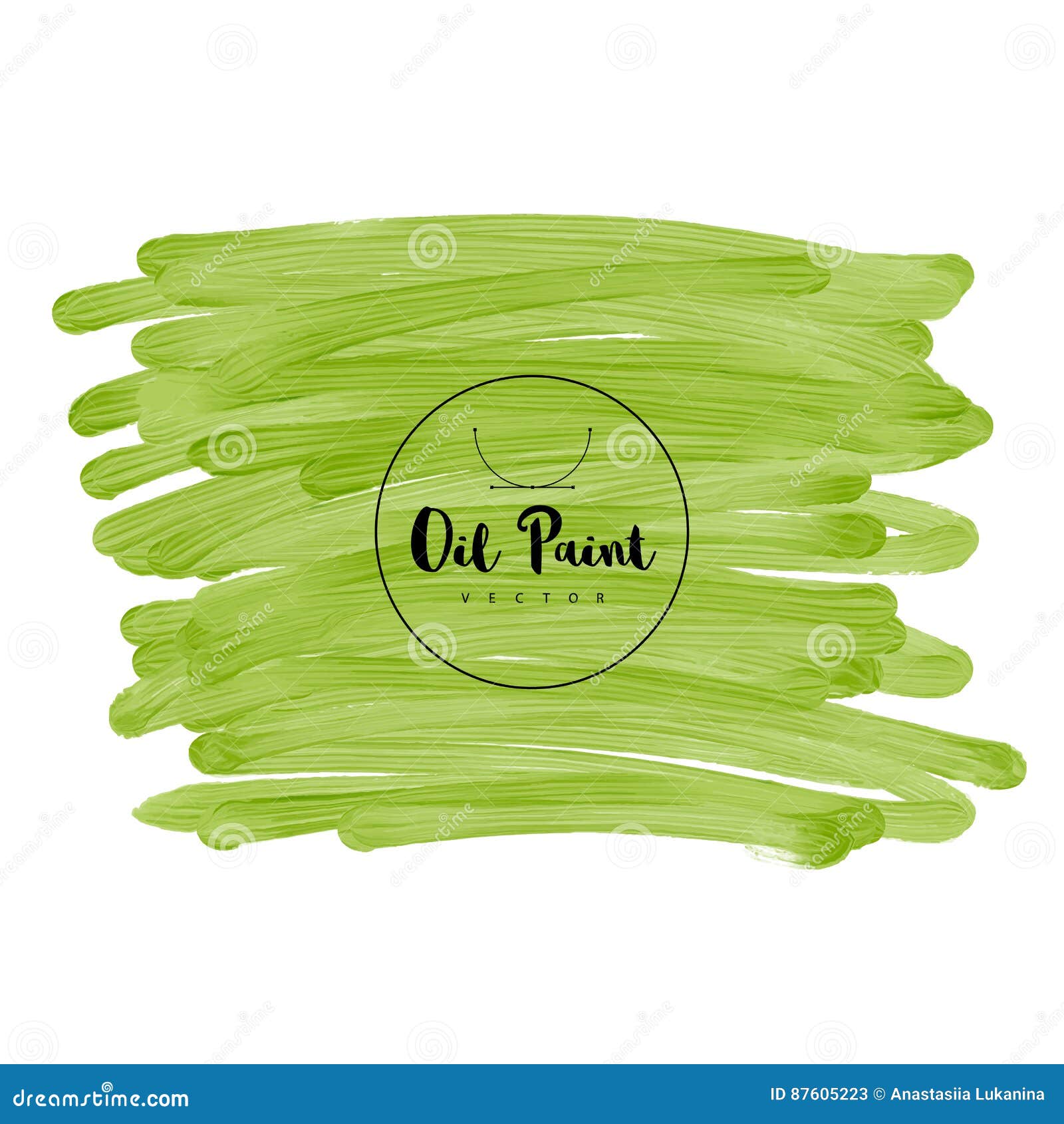 Hand painted oil texture stock vector. Illustration of identity - 87605223