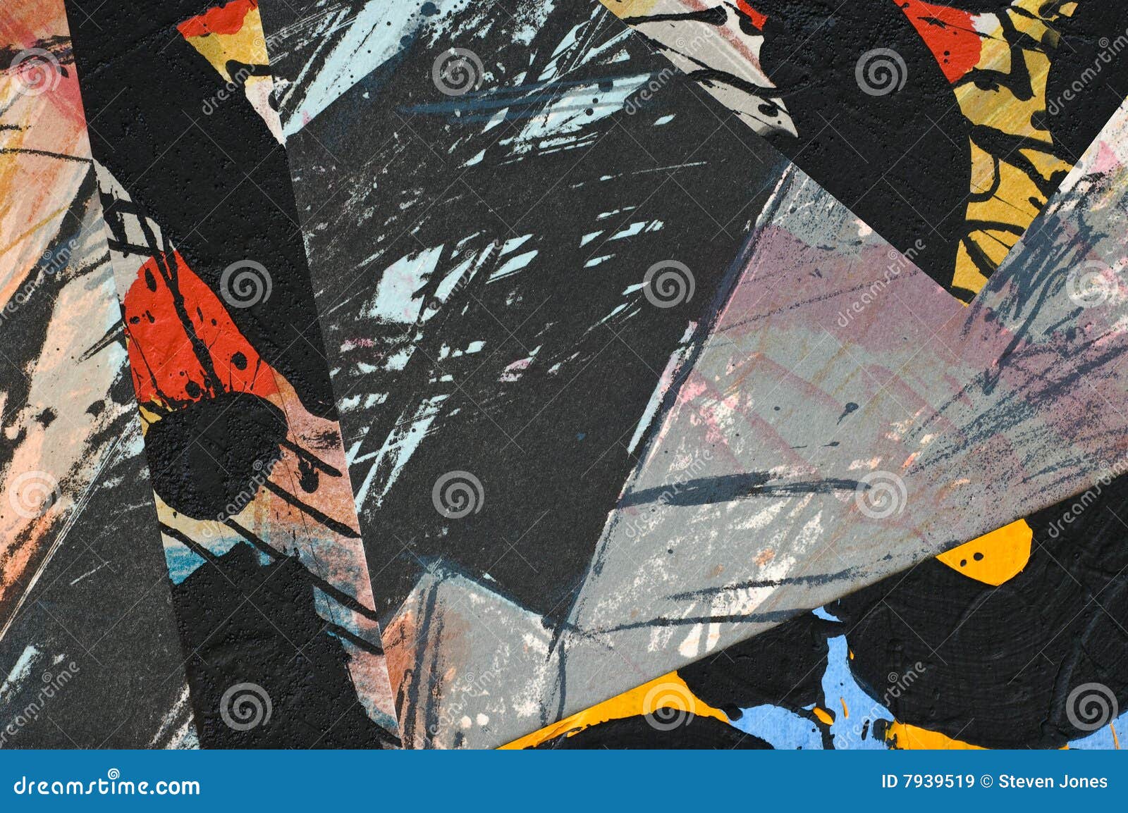 Paper Collage Artwork Royalty-Free Stock Photo | CartoonDealer.com ...