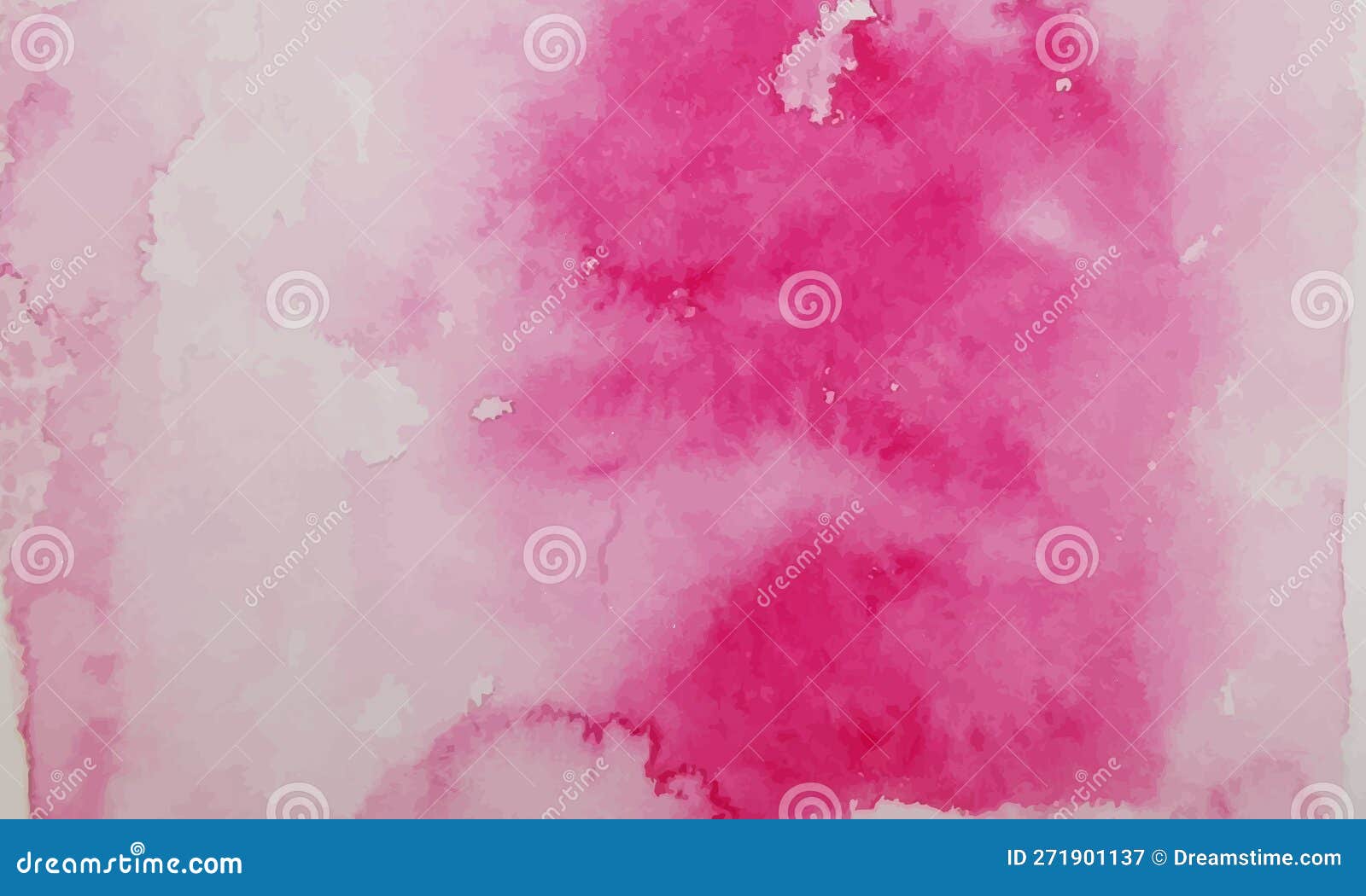 Hand Painted Pink Abstract Watercolor Background Stock Vector ...