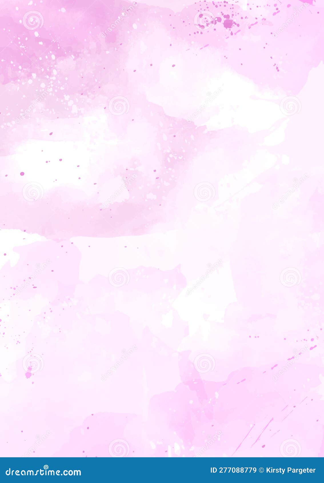 Hand Painted Pink Watercolour Texture Background Stock Image - Image of ...