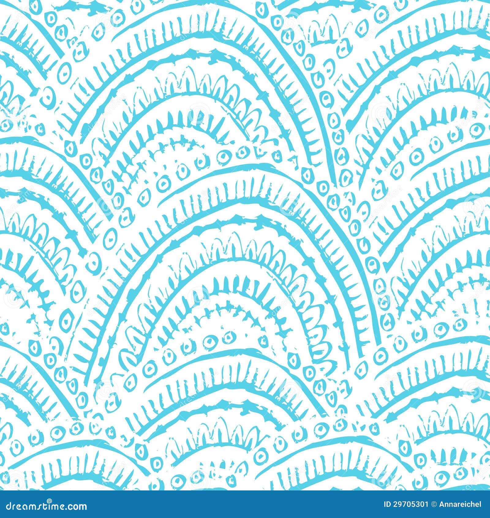 Hand Painted Textured Seamless Pattern Stock Vector - Illustration of ...