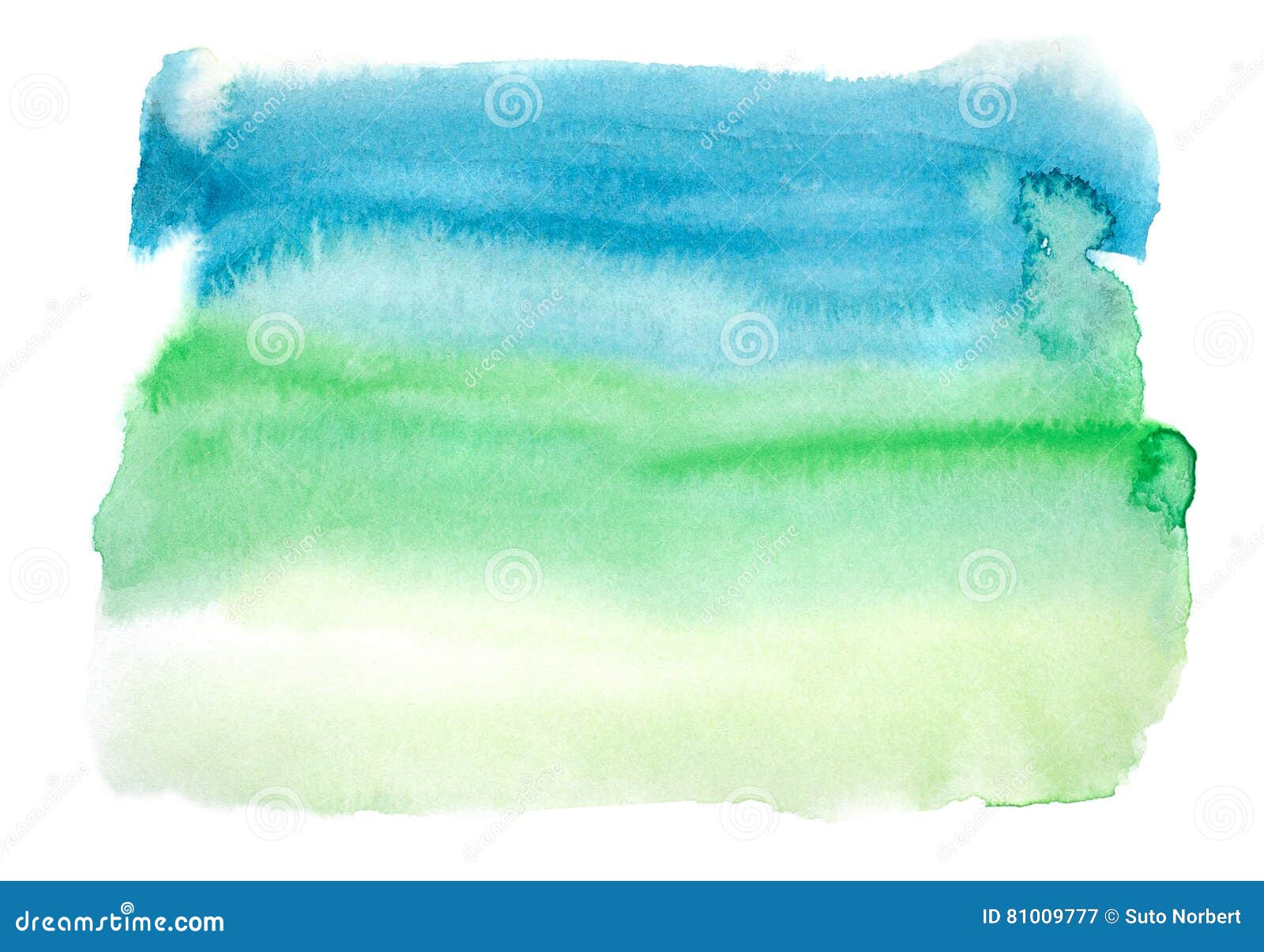Hand Painted Watercolor Background Stock Illustration - Illustration of ...