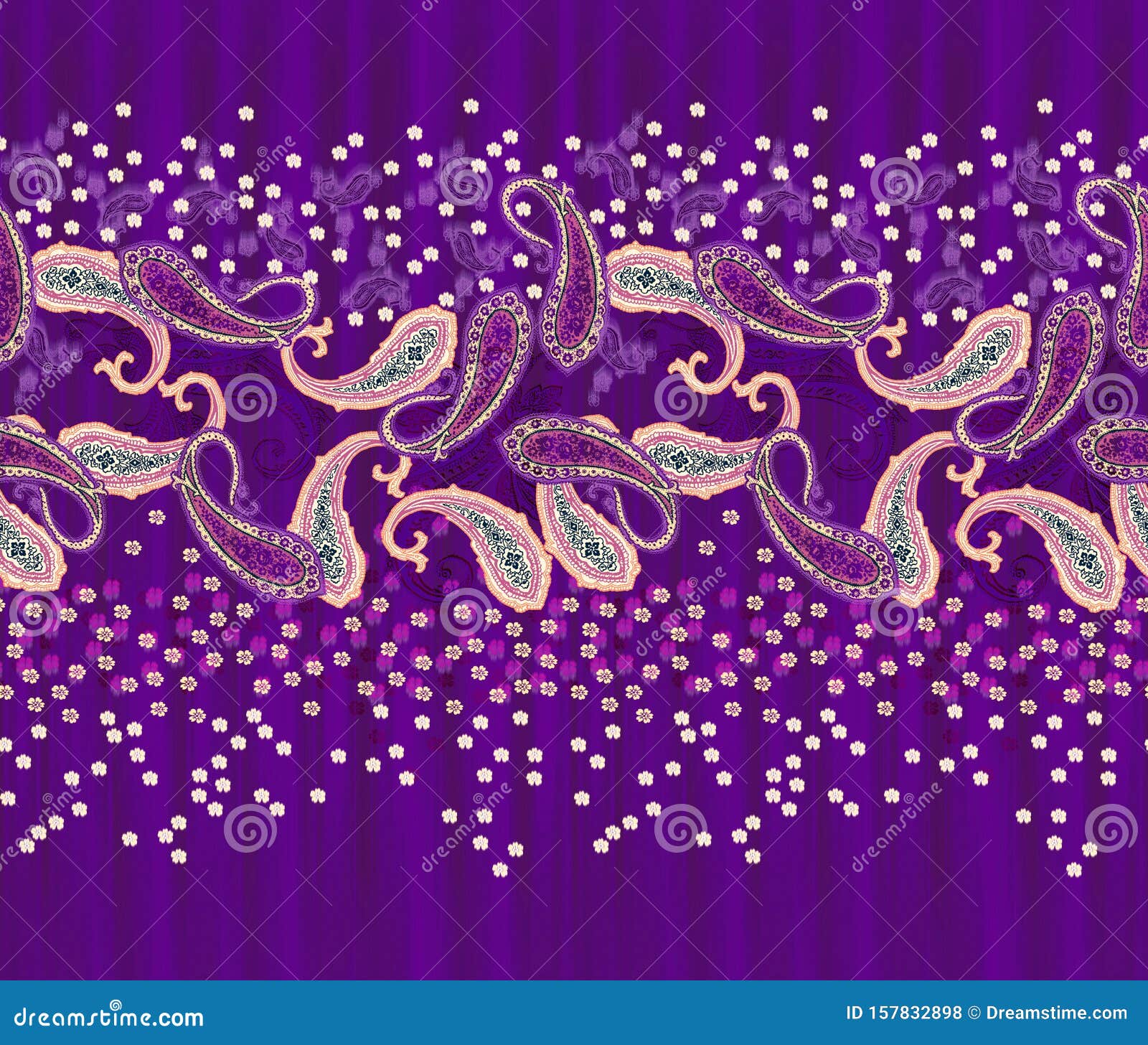 Flowers Swaying in the Wind, the Leaves and Flowers Art Design Stock ...