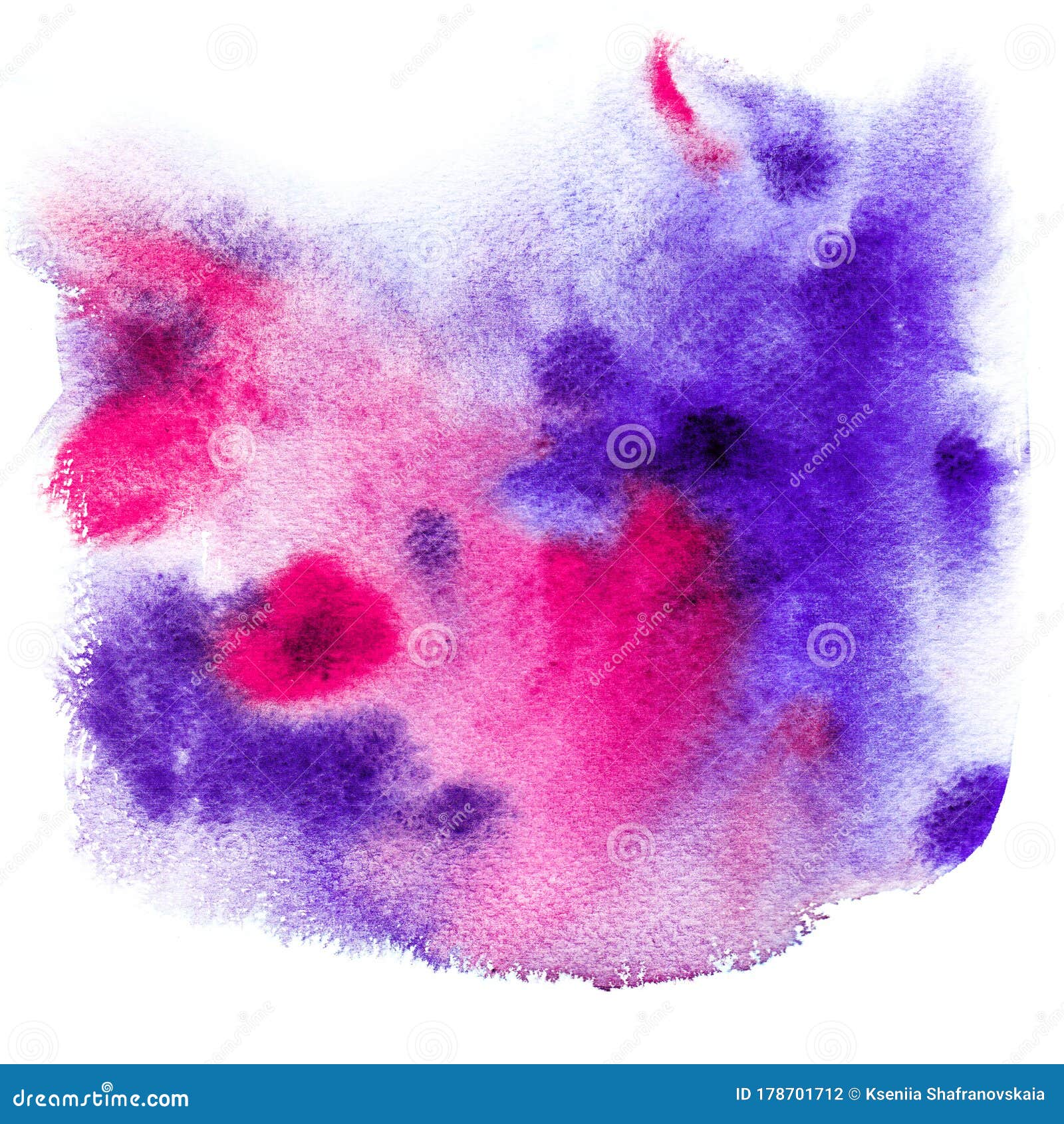 Hand Painted Watercolor Lilac and Pink Texture Stock Photo - Image of ...