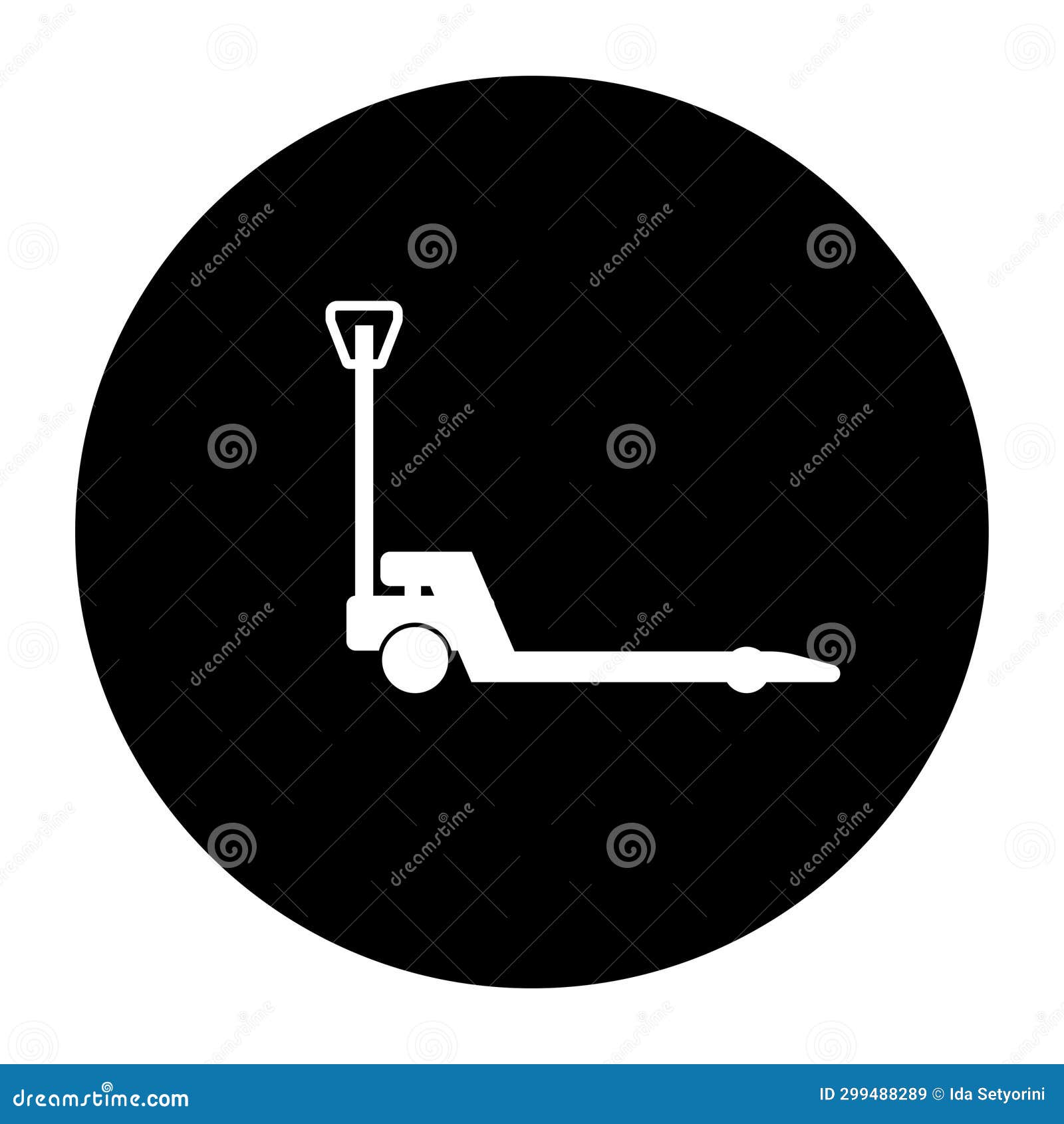 Hand Pallet Icon Vector Royalty-Free Cartoon | CartoonDealer.com #299488289