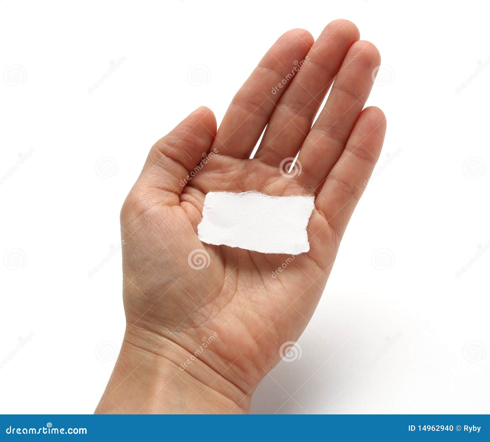 Hand with paper stock photo. Image of open, meeting, finger - 14962940