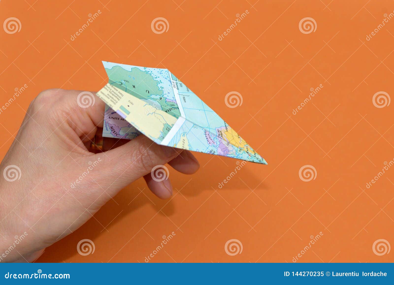 Hand With Paper Planes From World Map Stock Image | CartoonDealer.com ... Hand With Paper Planes From World Map Stock Image | CartoonDealer.com ...