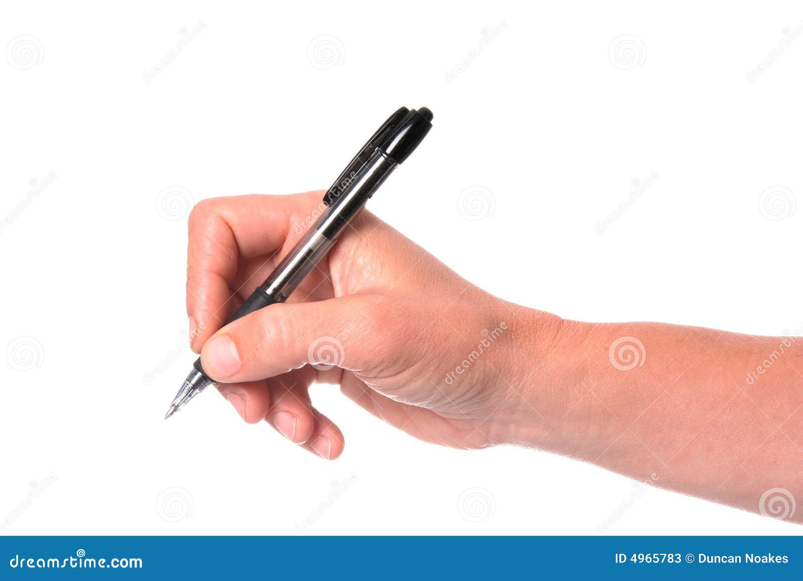 Hand and Pen stock image. Image of education, hand, fingers - 4965783