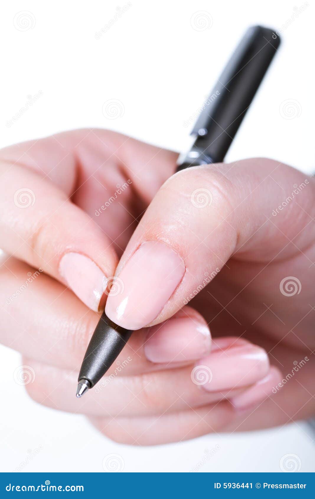 Hand with pen stock image. Image of agree, handwrite, concept - 5936441