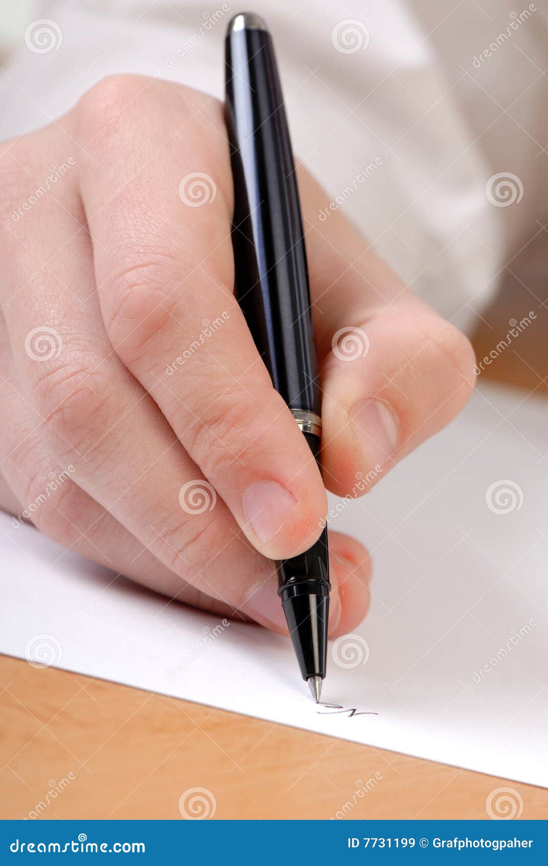 Hand, pen, document stock image. Image of signature, notes - 7731199