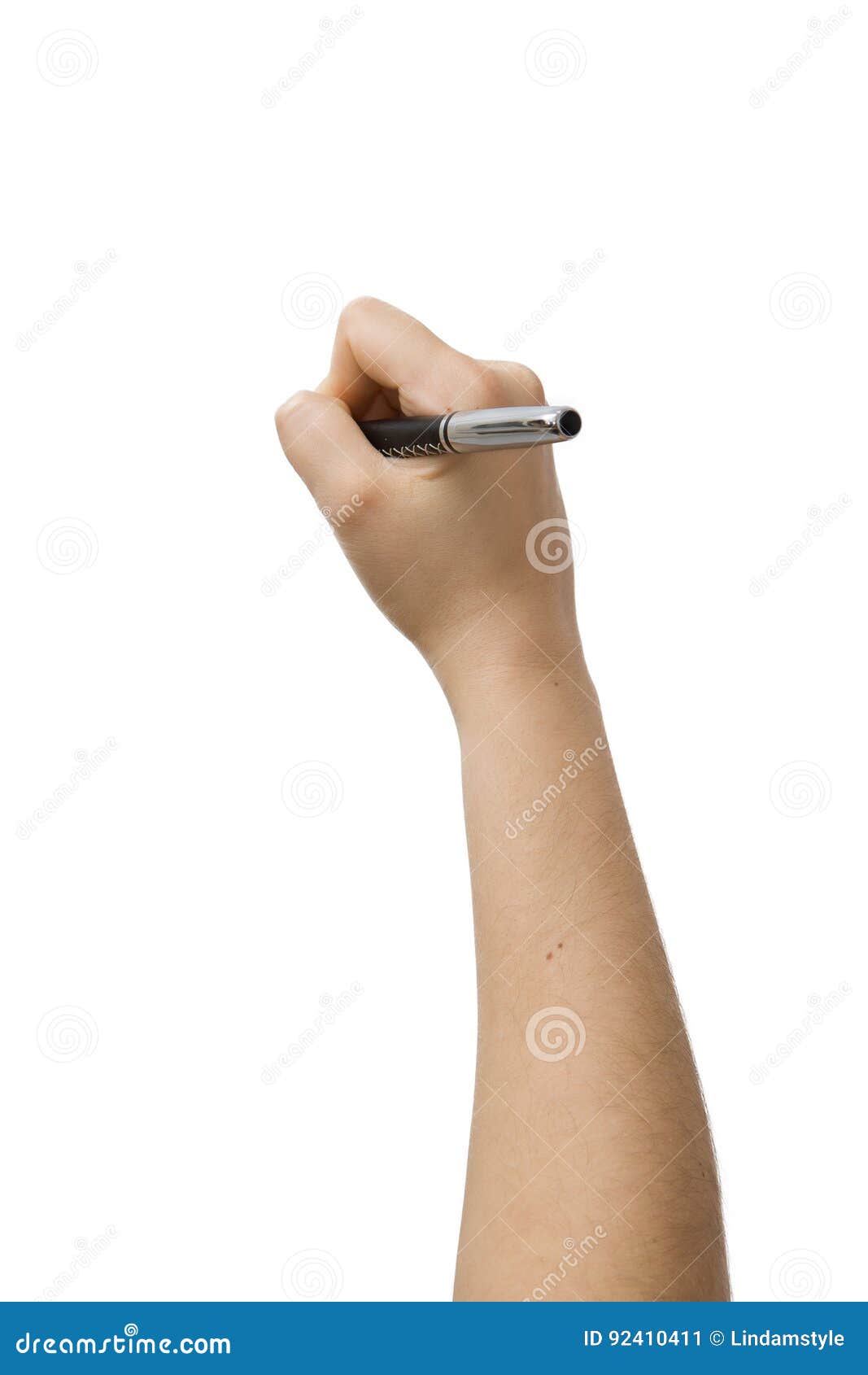 Hand with pen drawing stock image. Image of handwriting - 92410411
