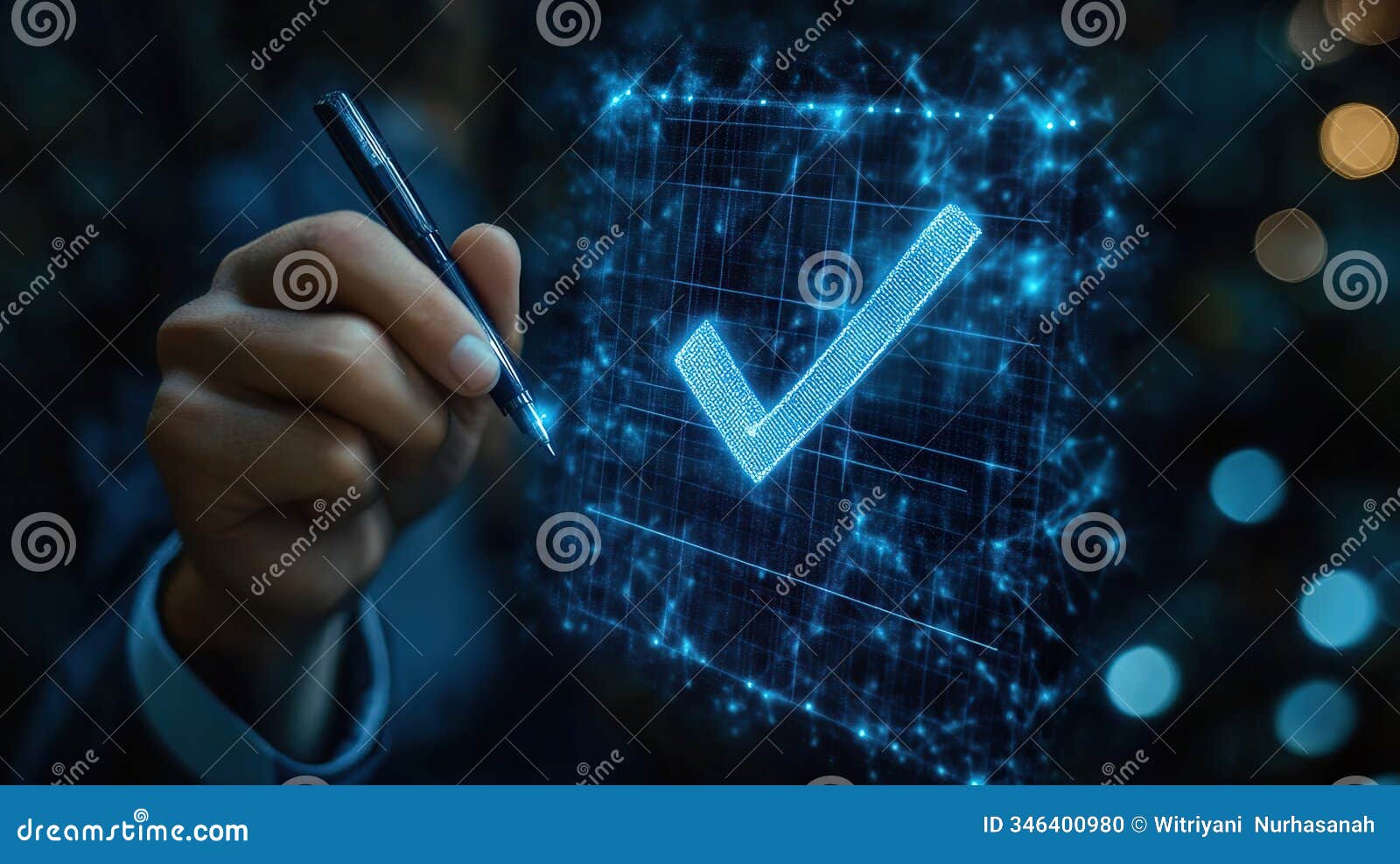 Digital Checkmark: Technology, Approval, Confirmation Stock ...