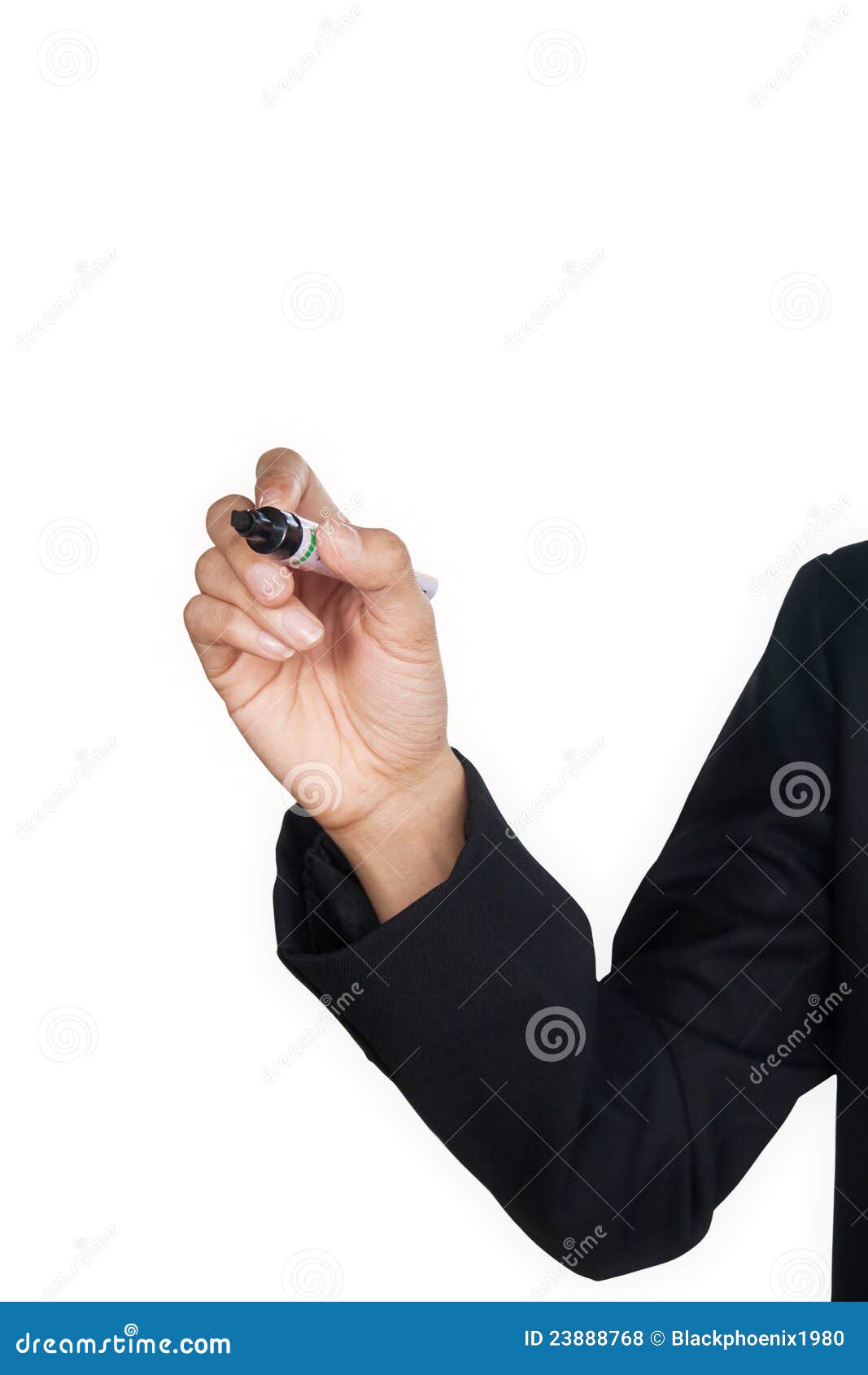 Hand with Pen Writing on Whiteboard Stock Photo - Image of learn ...