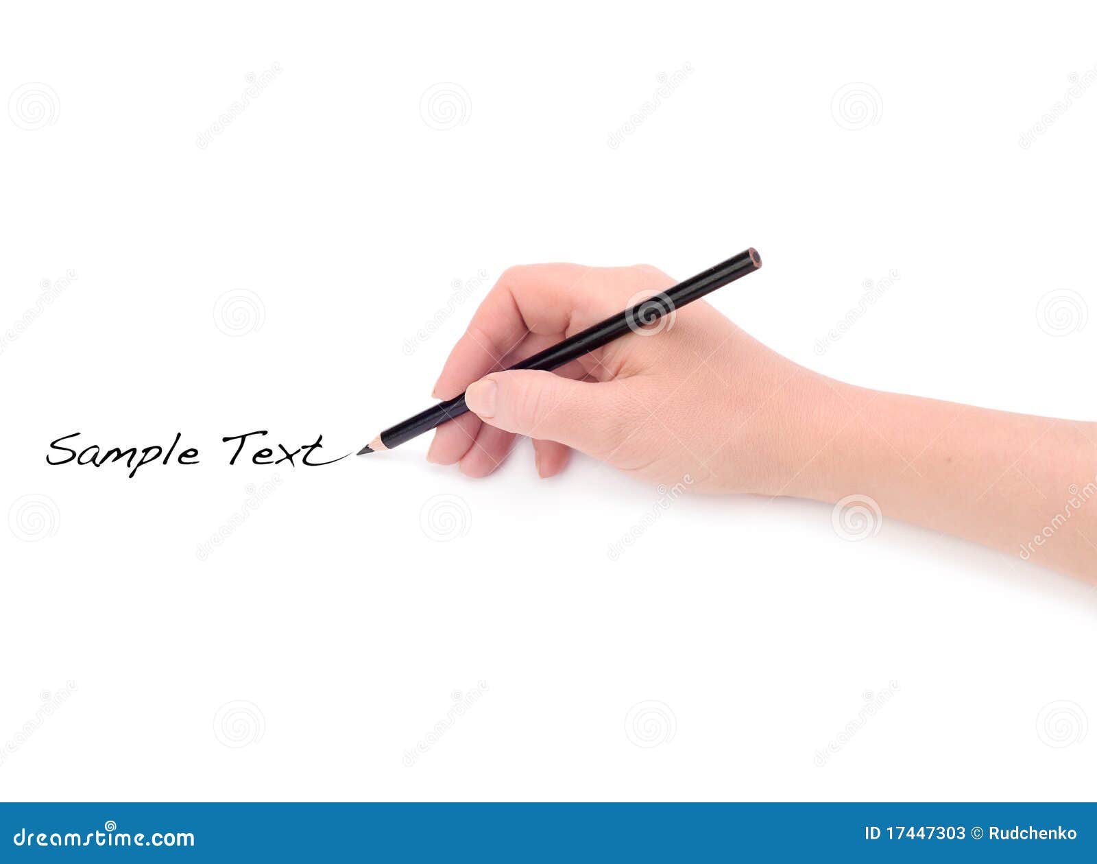 Hand with pencil stock image. Image of sketching, drawing - 17447303